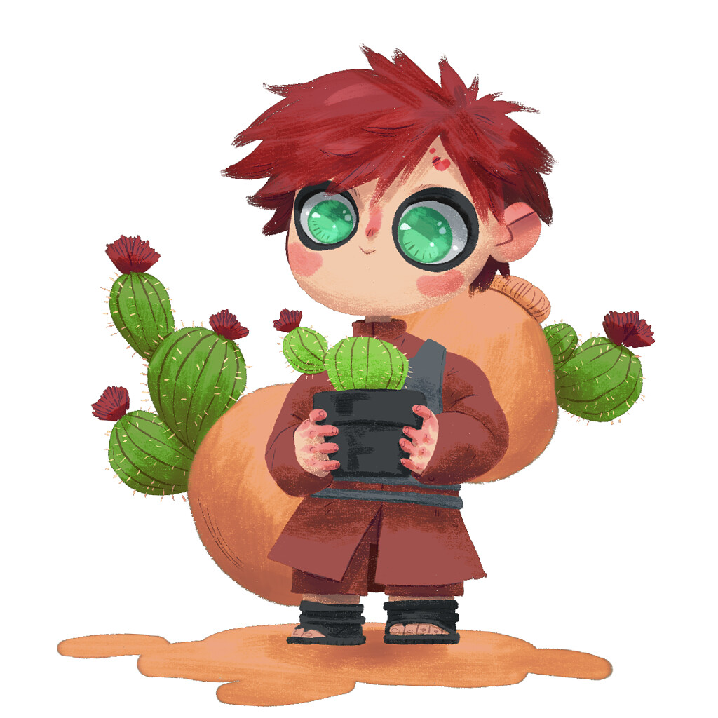 ArtStation - Gaara - Naruto