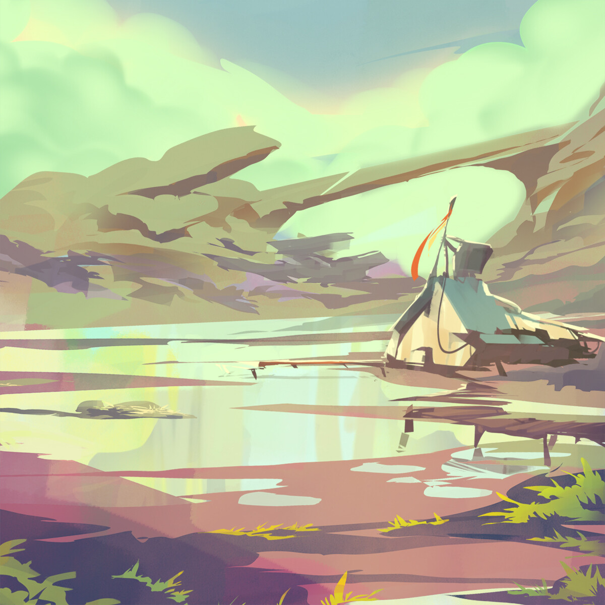 ArtStation - BG Sketches 002