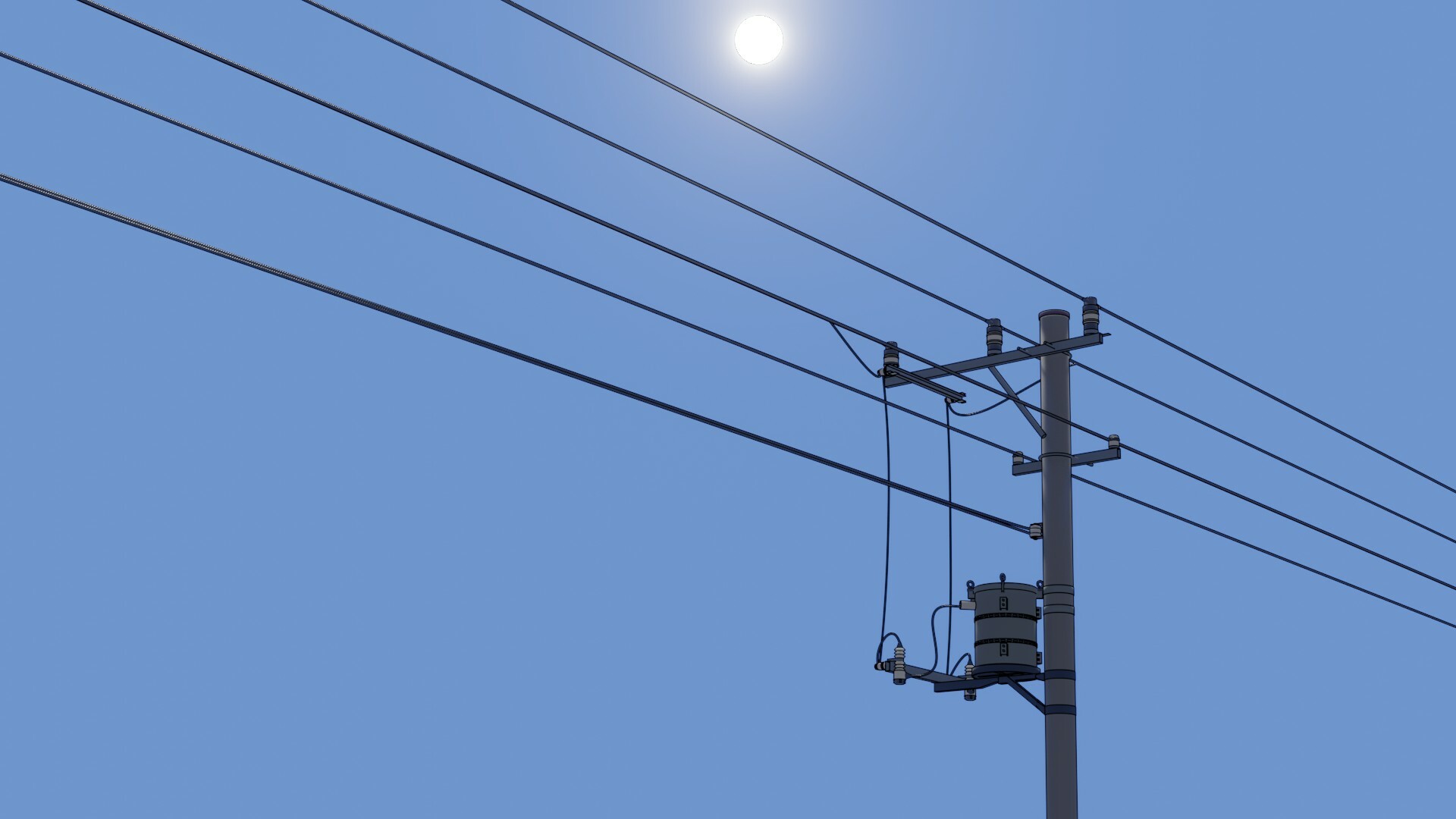 ArtStation - Utility poles