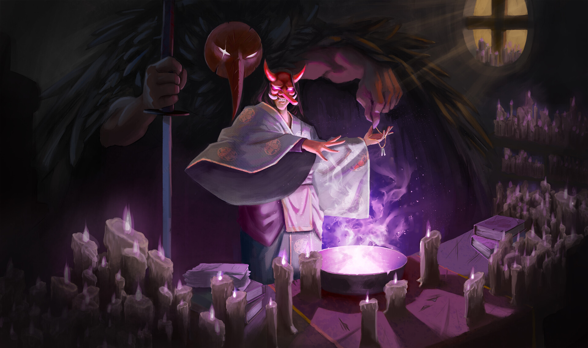 ArtStation - Witcher Tengu