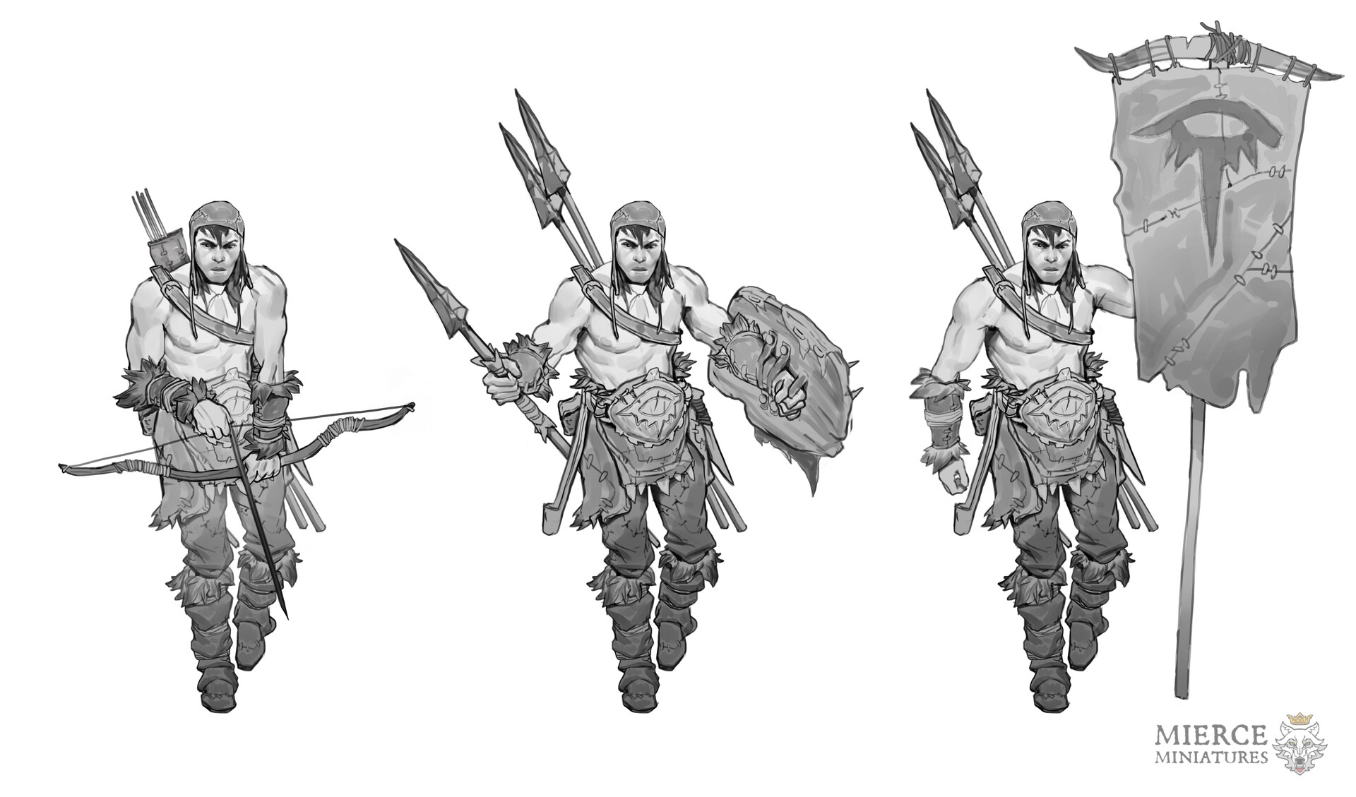 ArtStation - Far Thule Warrior Banner