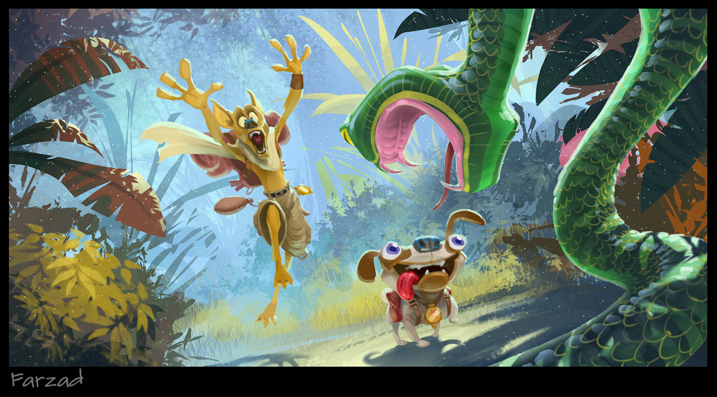 ArtStation - JUNGLE ADVENTURES