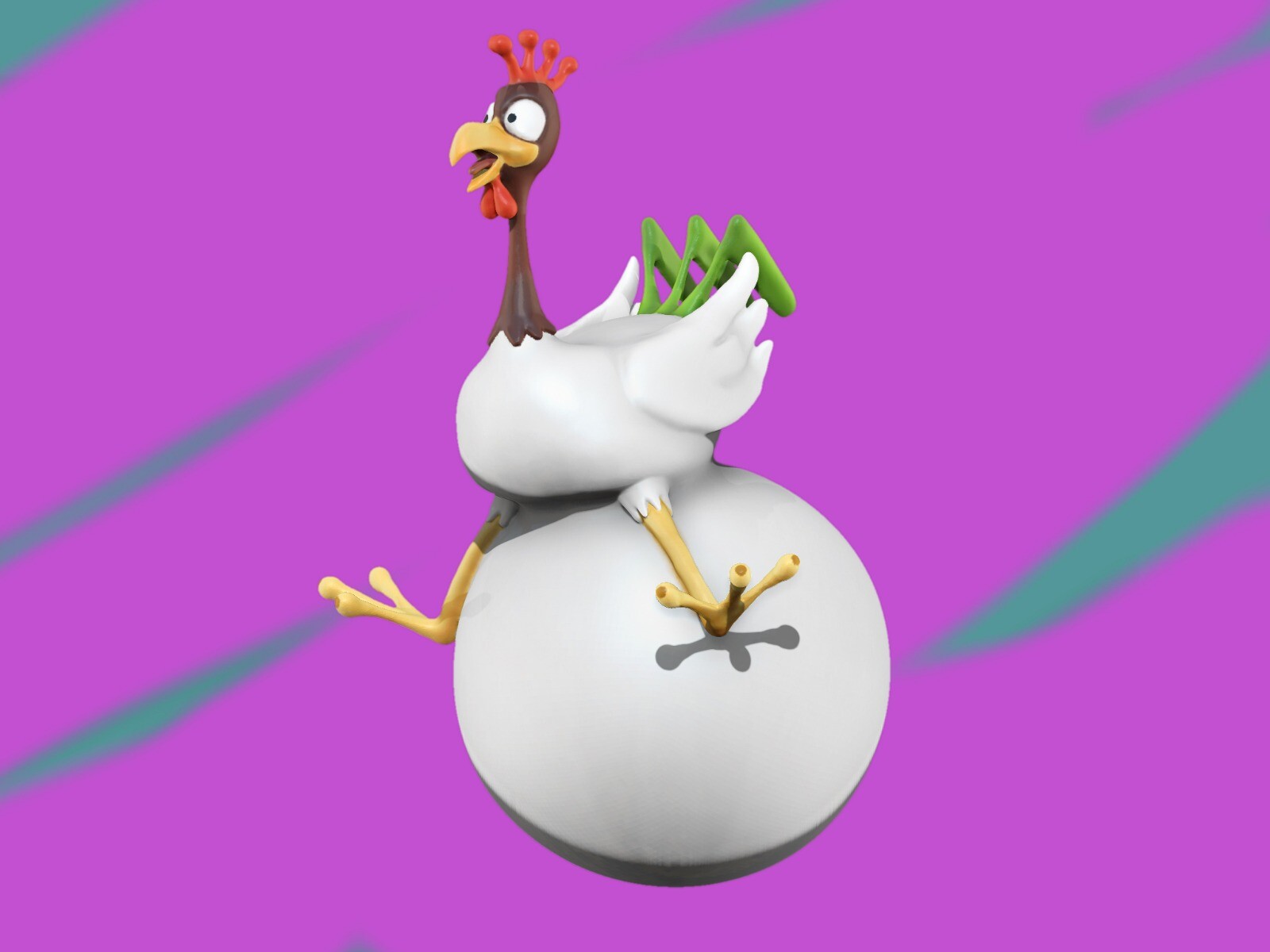 crazy chicken 3d