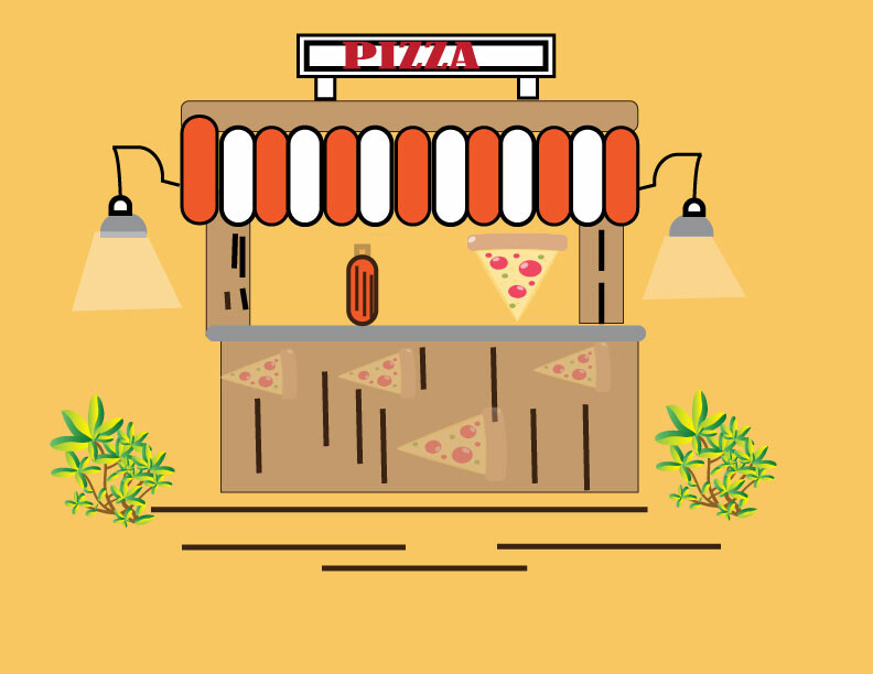 ArtStation - PIZZA FOOD SHOP