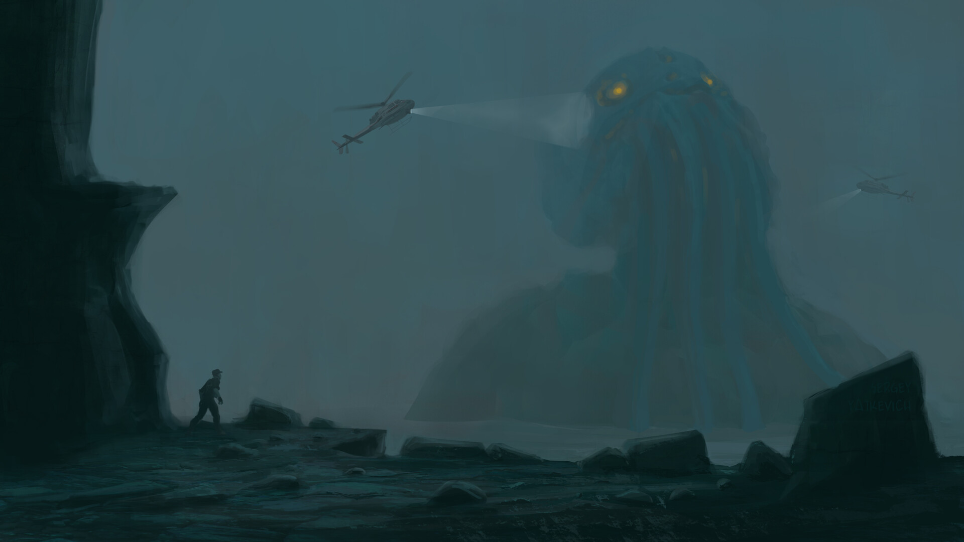 ArtStation - Cthulhu rise