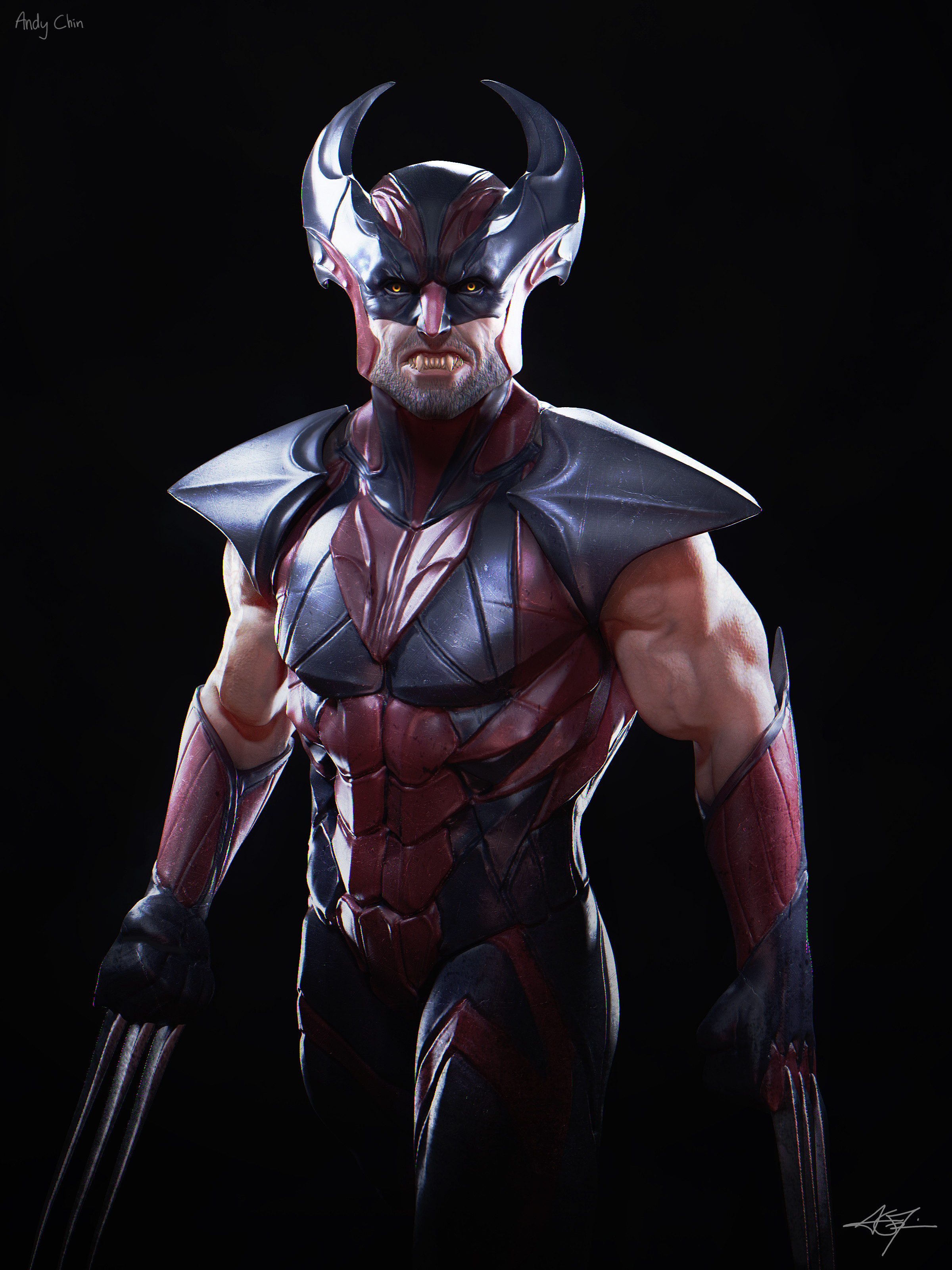 The Art of Andy Chin - Wolverine [Redesign]