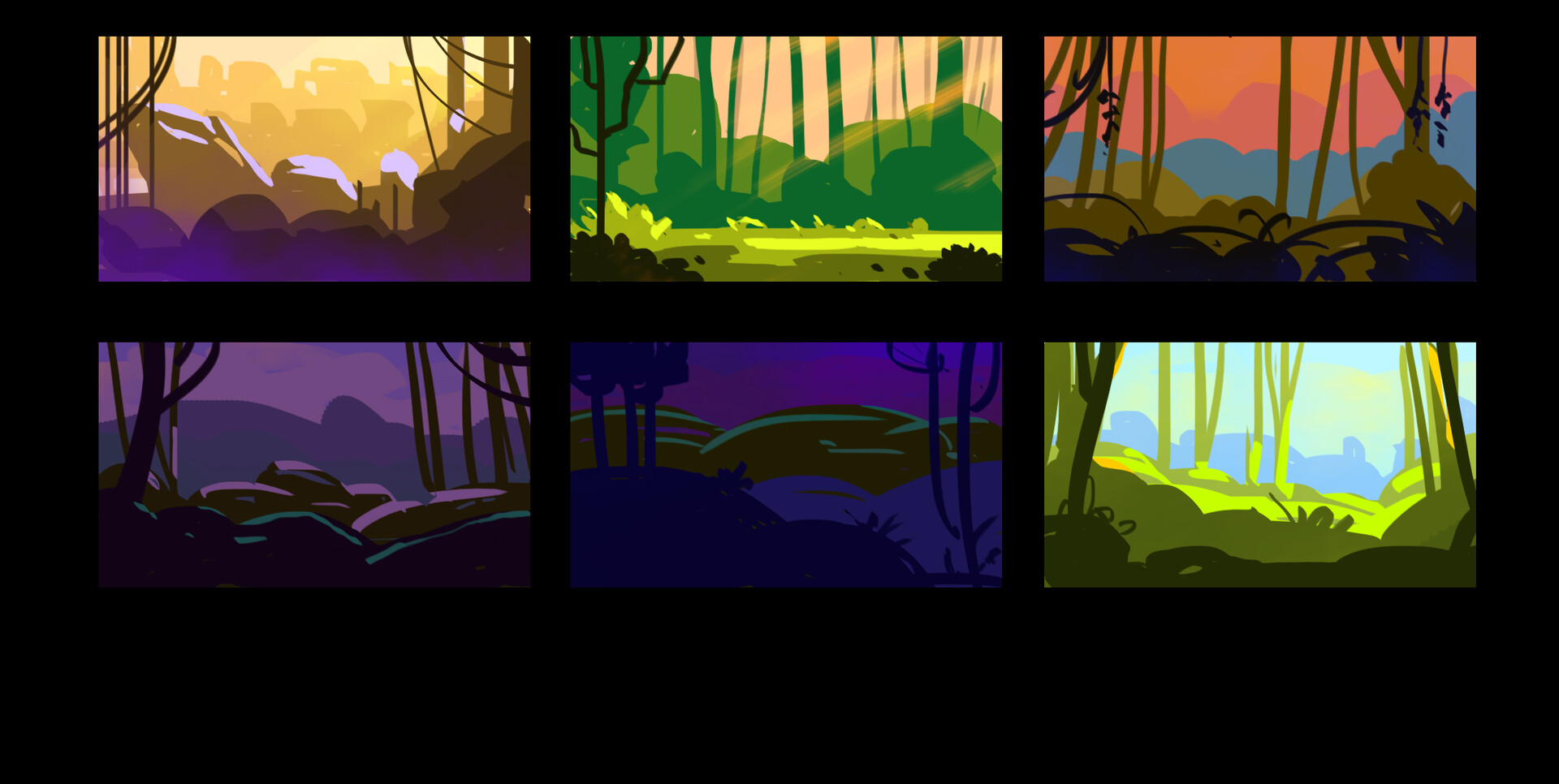 ArtStation - color thumbnails