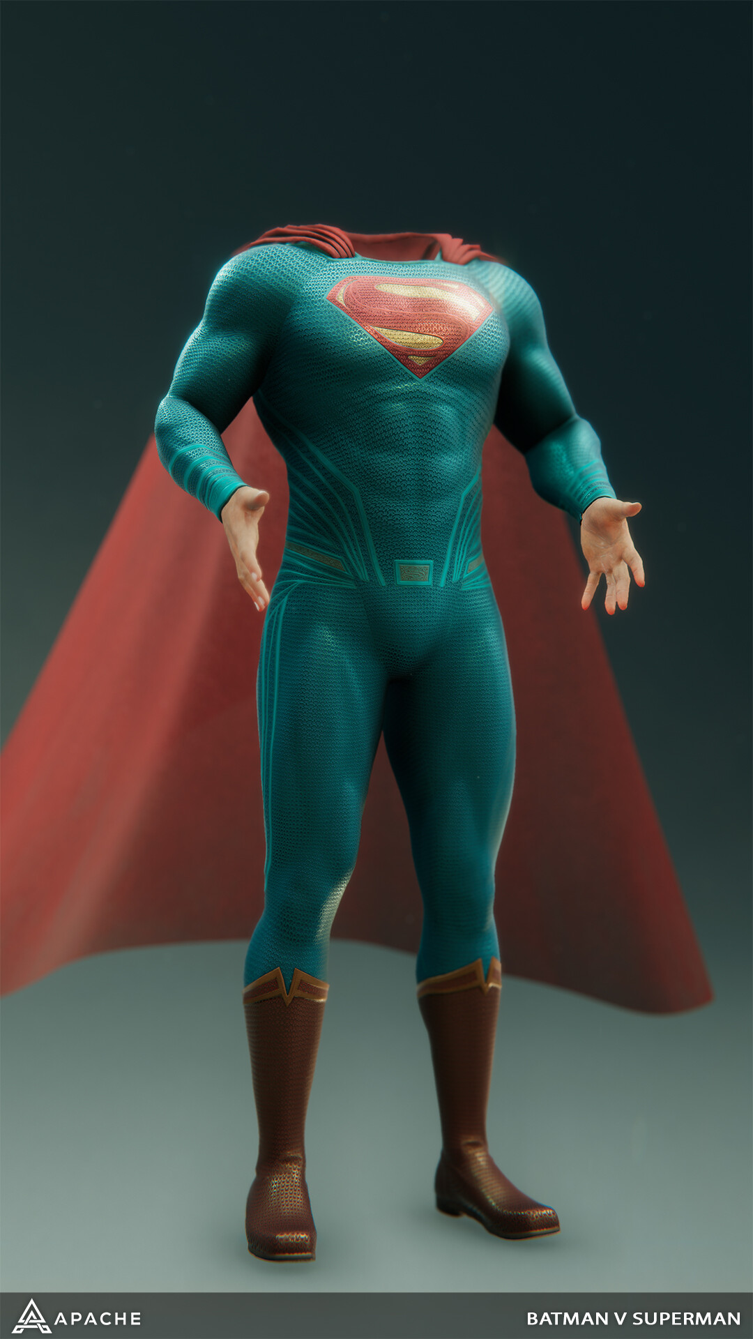 ArtStation - Superman - Batman v Superman: AR Experience