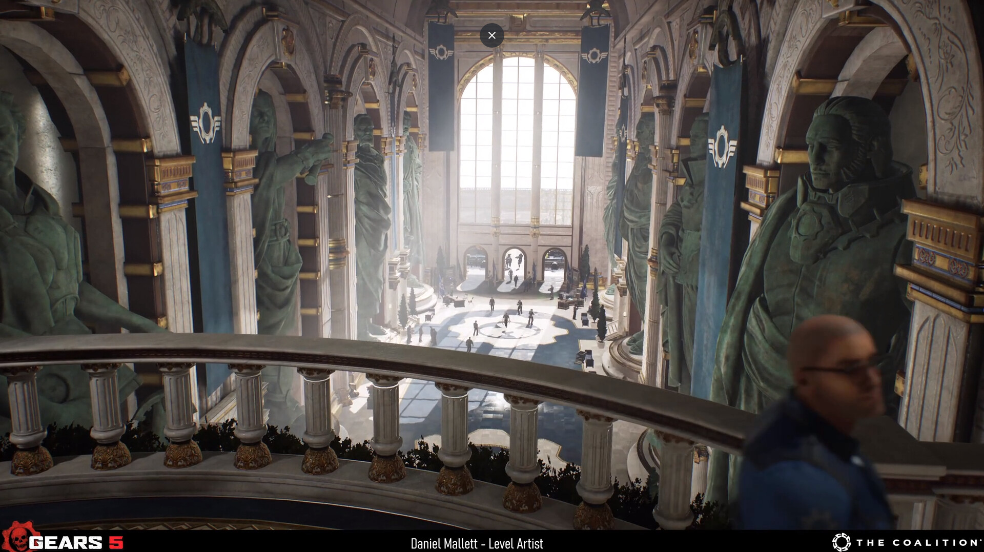 Daniel Mallett - Gears 5 - Intro New Ephyra - Level Artist