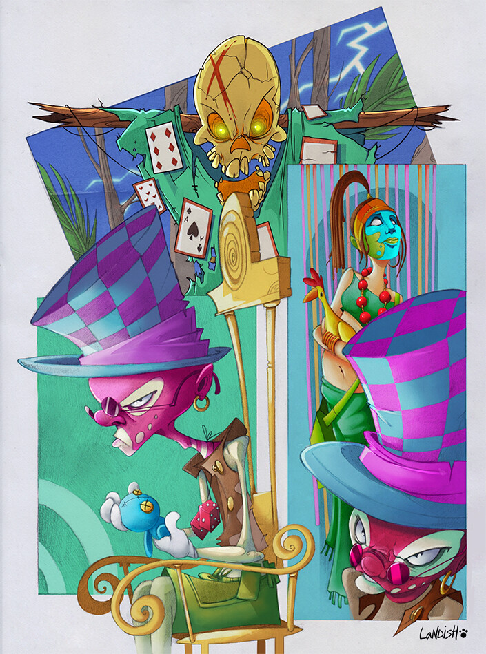 ArtStation - Voodoo people Magic people