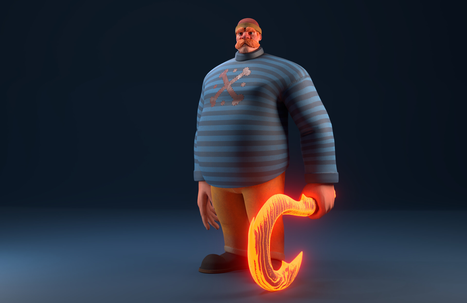ArtStation - Lighthouse Keeper (character development)