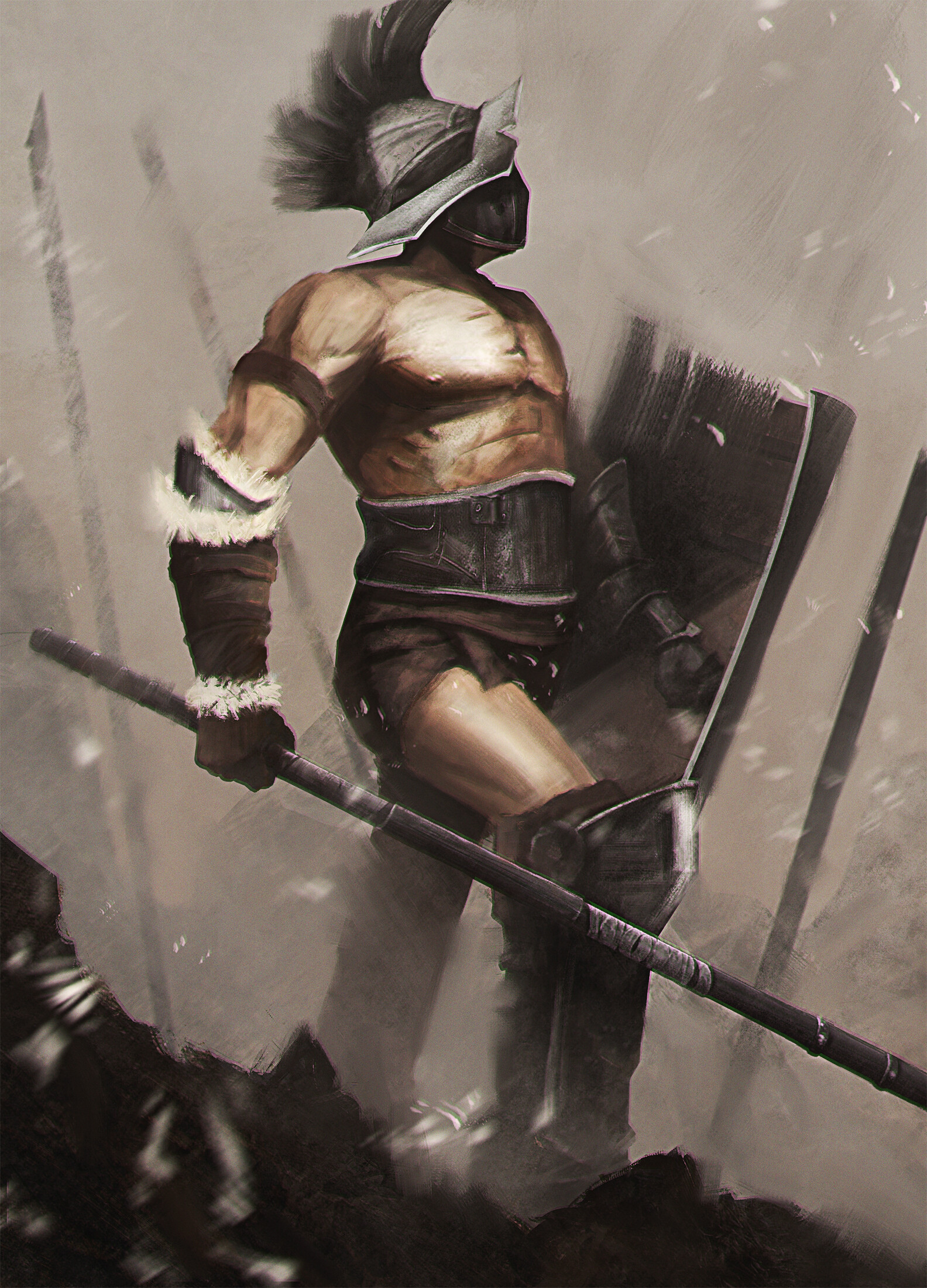 ArtStation - Gladiator - Tutorial from Black Fox Studio