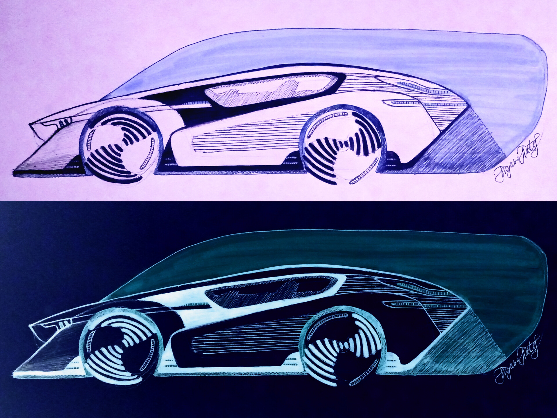 ArtStation - Car sketch