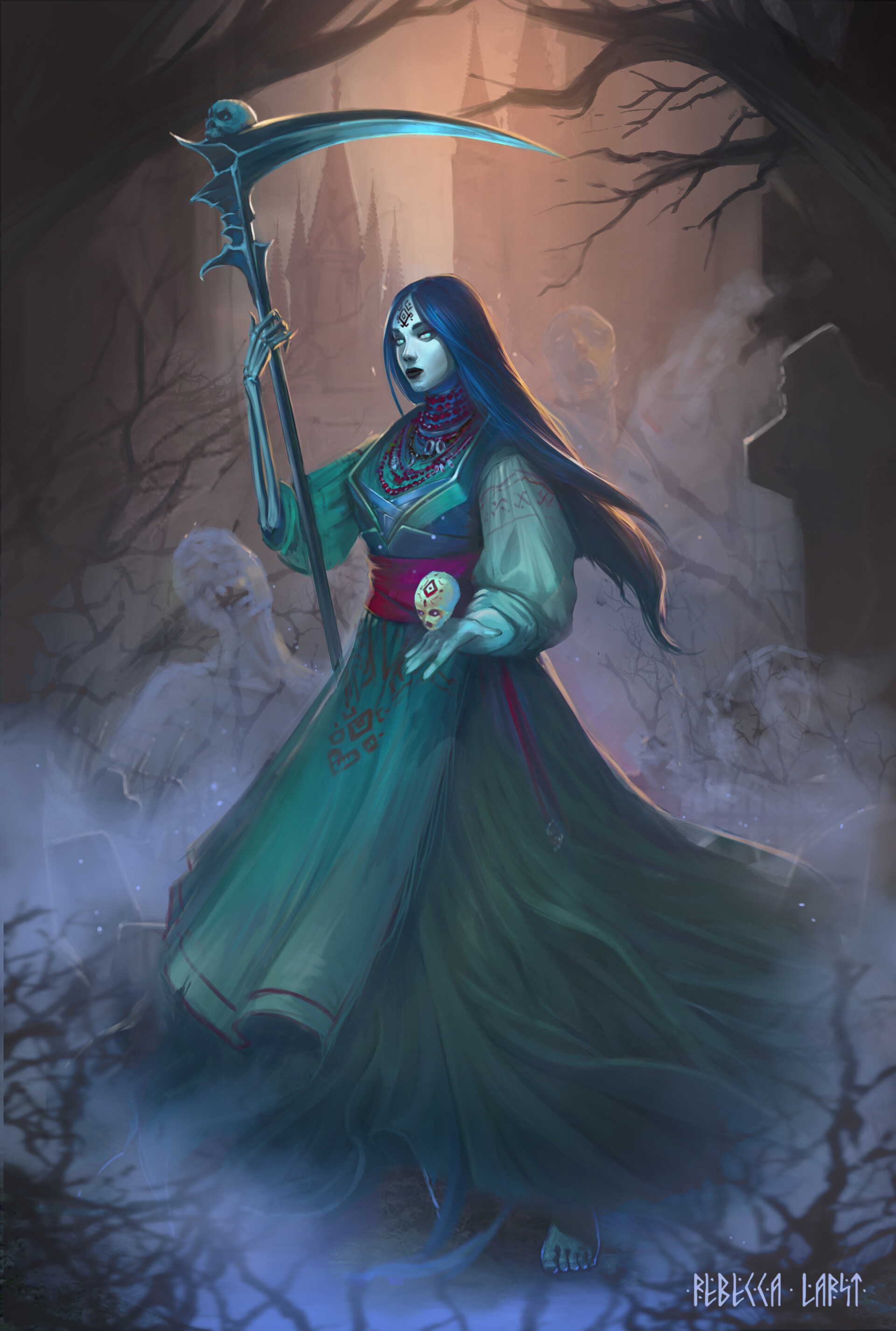 Undead Witch by Rebecca Larst : r/ImaginaryUndead