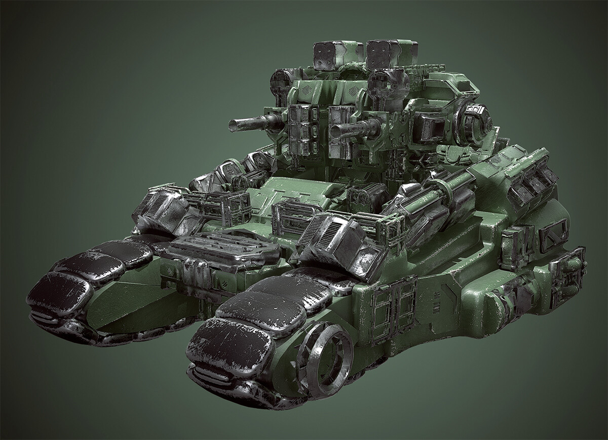 ArtStation - Tank boi, Mihail Kounelakis