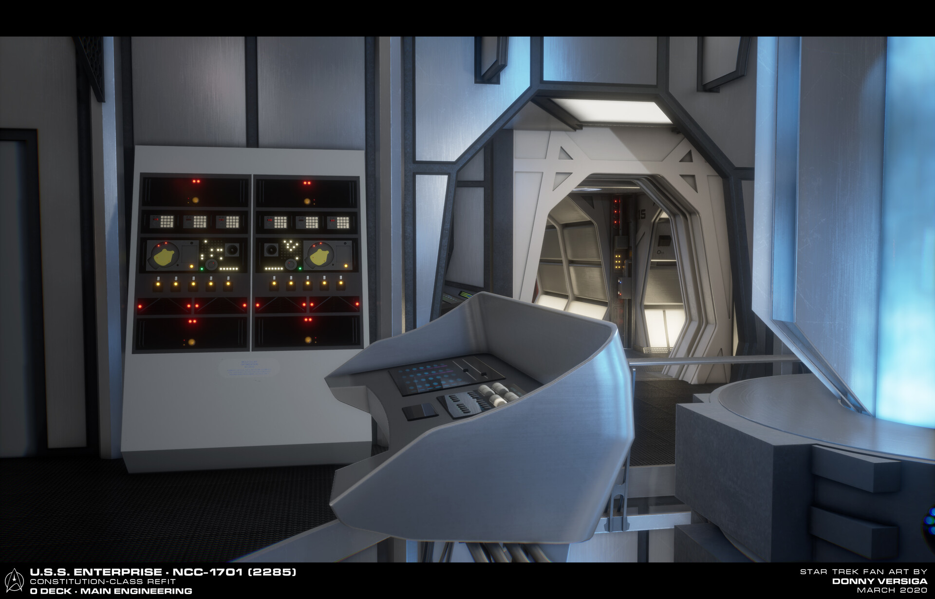 Donny Versiga - U.S.S. Enterprise Main Engineering - The Wrath of Khan