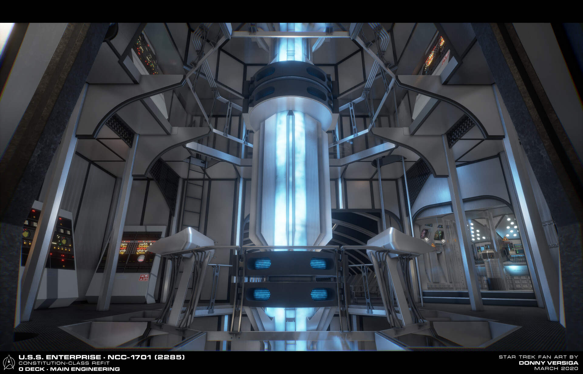 Donny Versiga - U.S.S. Enterprise Main Engineering - The Wrath of Khan