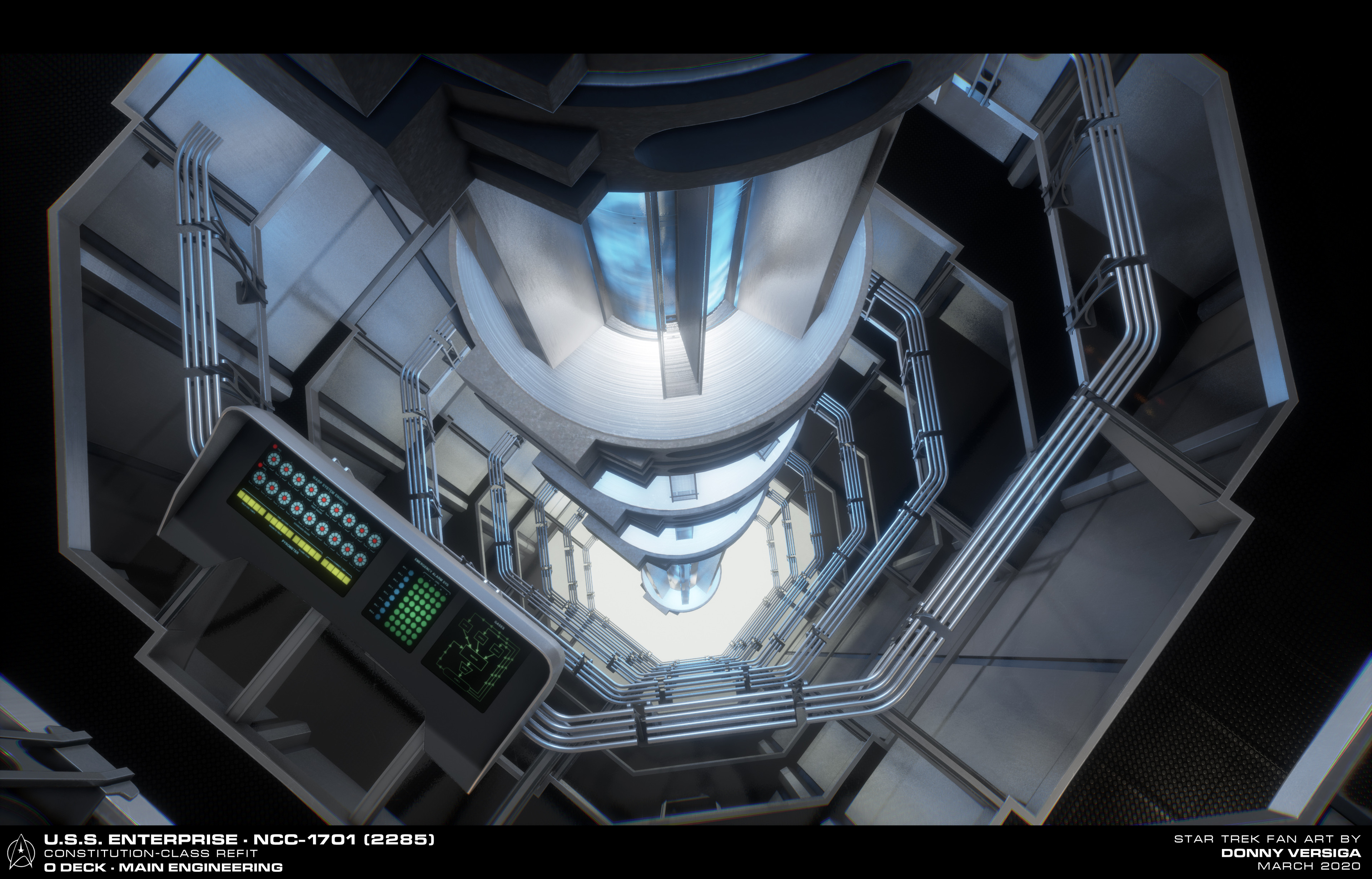 Donny Versiga - U.S.S. Enterprise Main Engineering - The Wrath of Khan