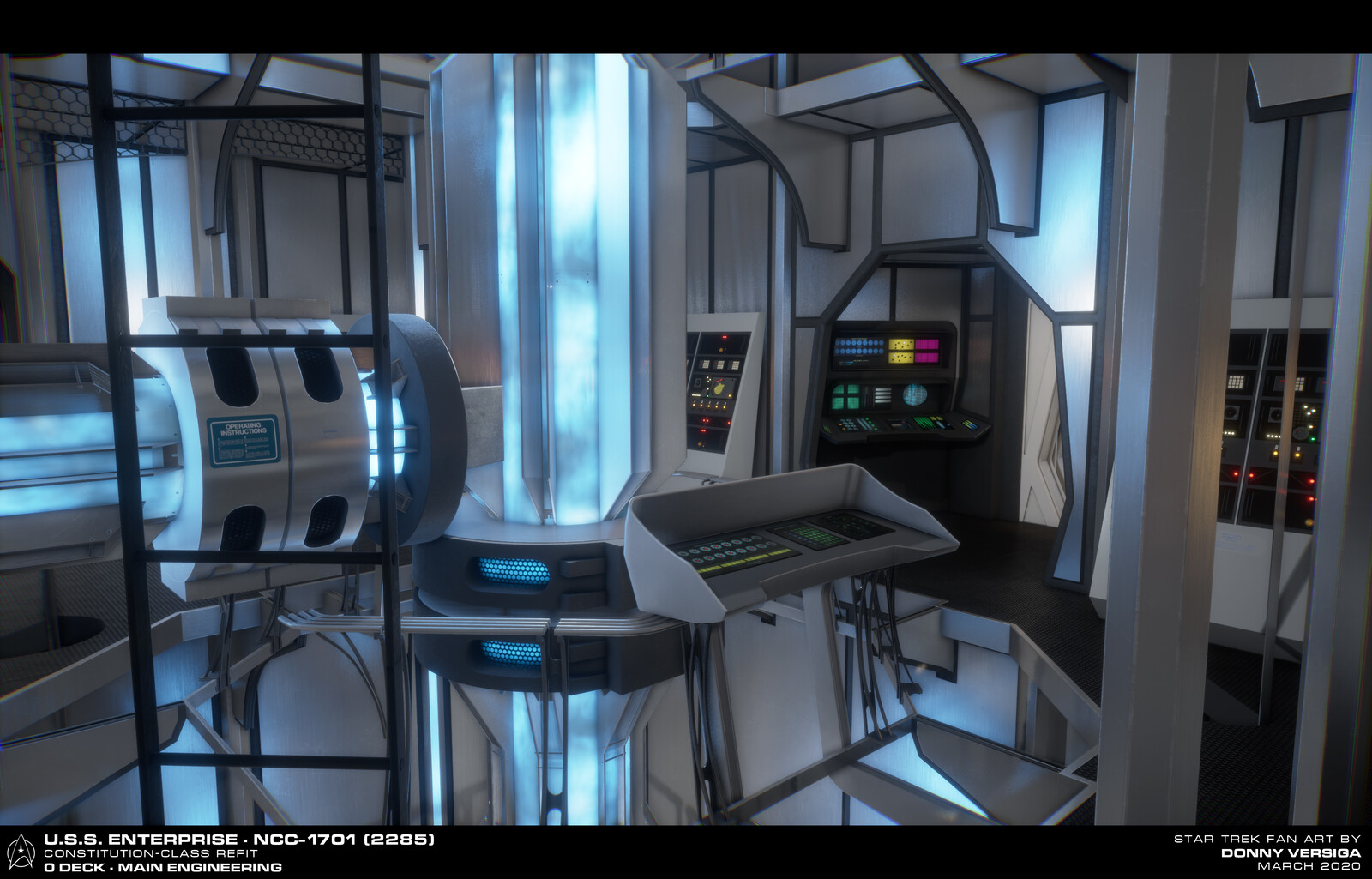 Donny Versiga - U.S.S. Enterprise Main Engineering - The Wrath of Khan