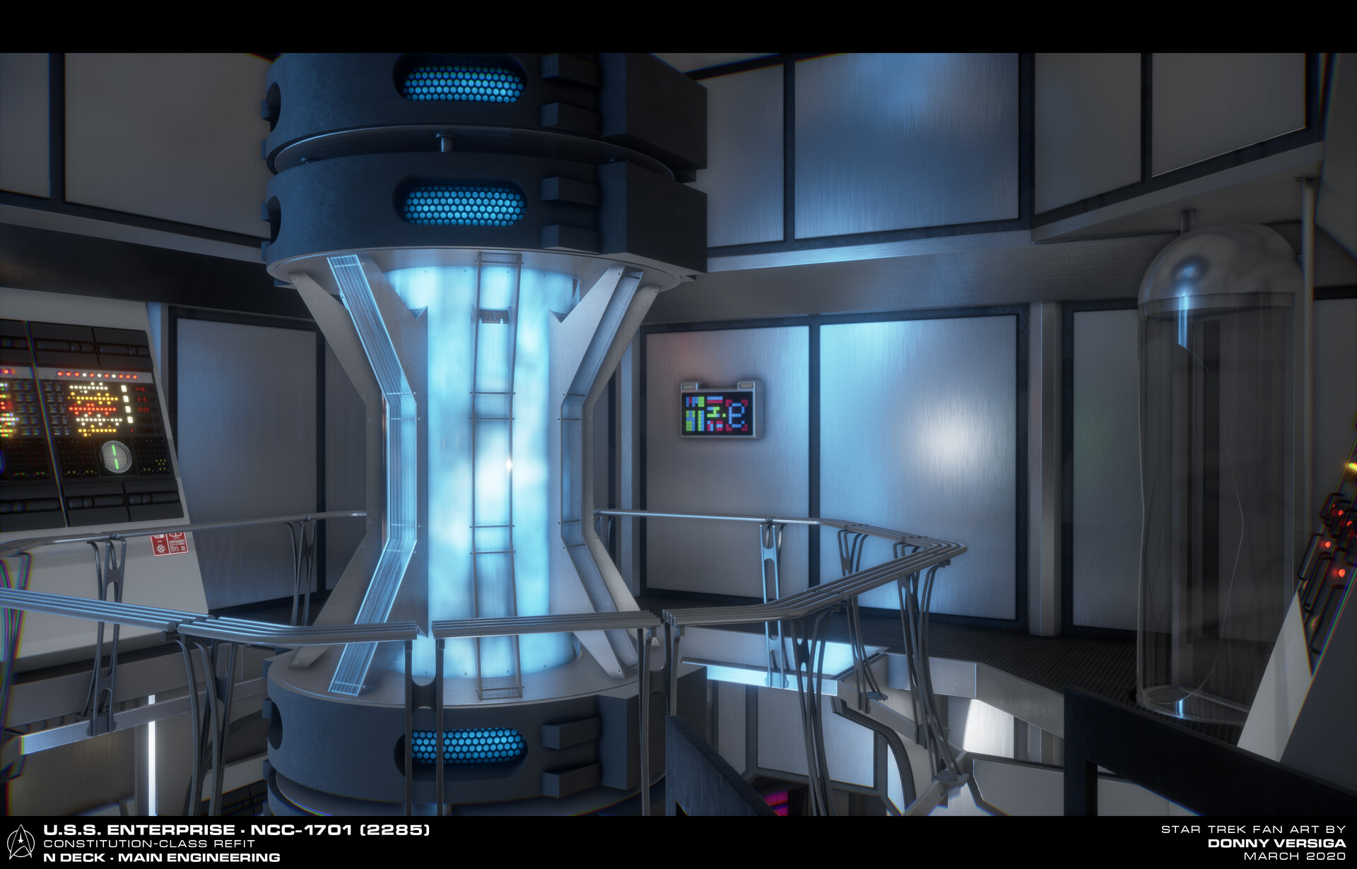 Donny Versiga - U.S.S. Enterprise Main Engineering - The Wrath of Khan