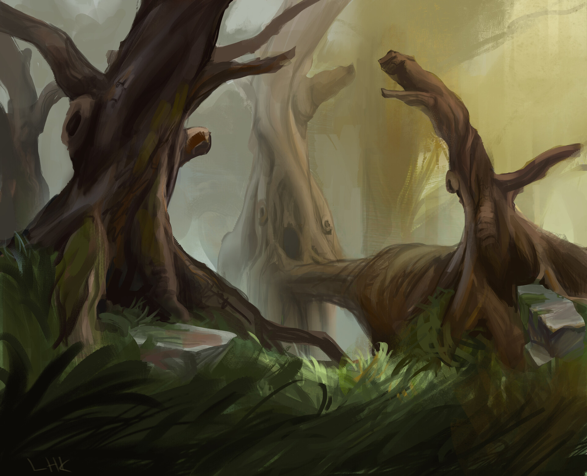 ArtStation - Tree study