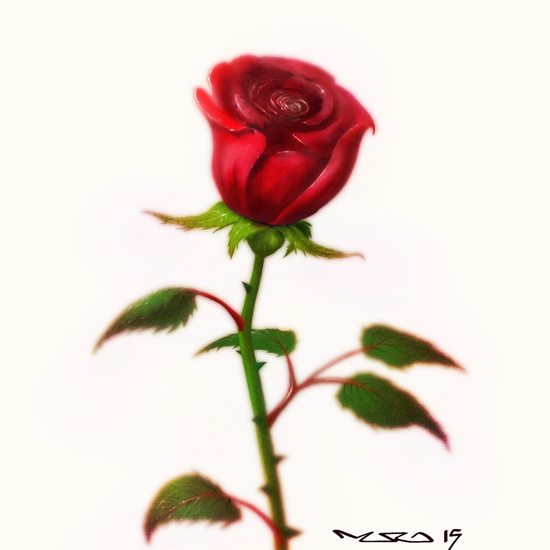 ArtStation - ROSE NATURAL (2015)