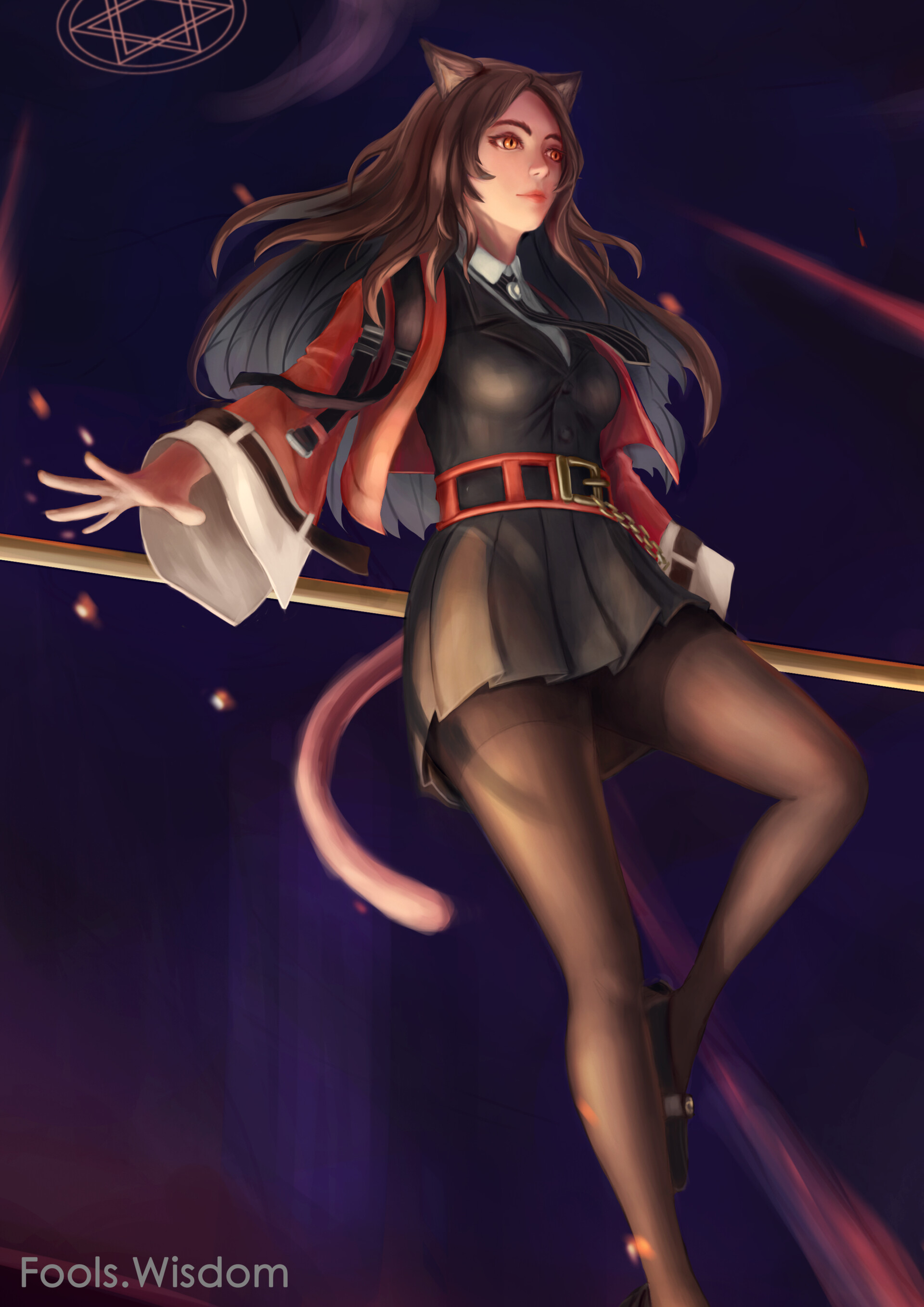 ArtStation - Skyfire - Arknight Fanart