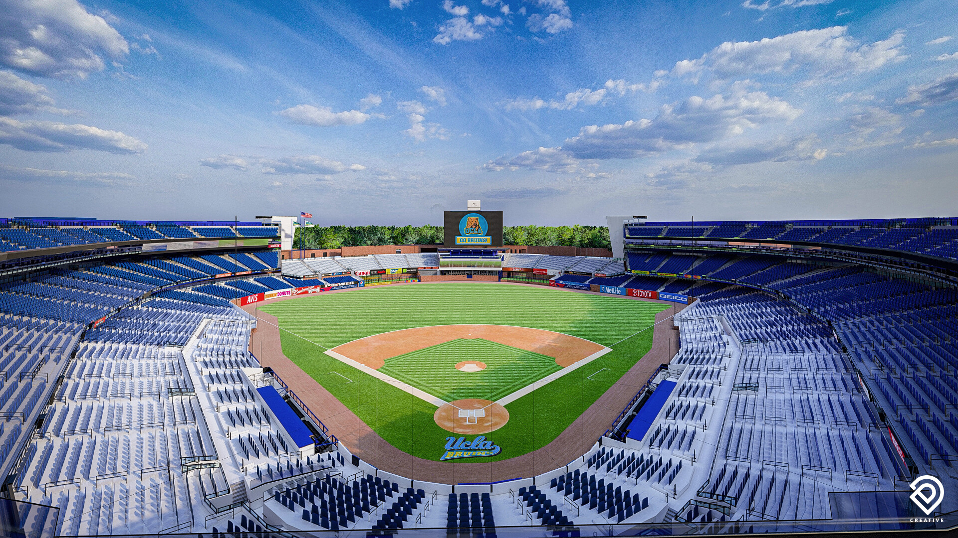 Dragoart3D - Jackie Robinson Stadium