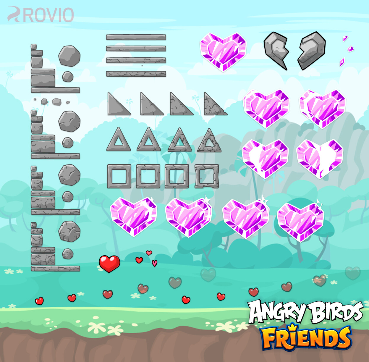 Maria Mustonen - Angry Birds Friends Blocks