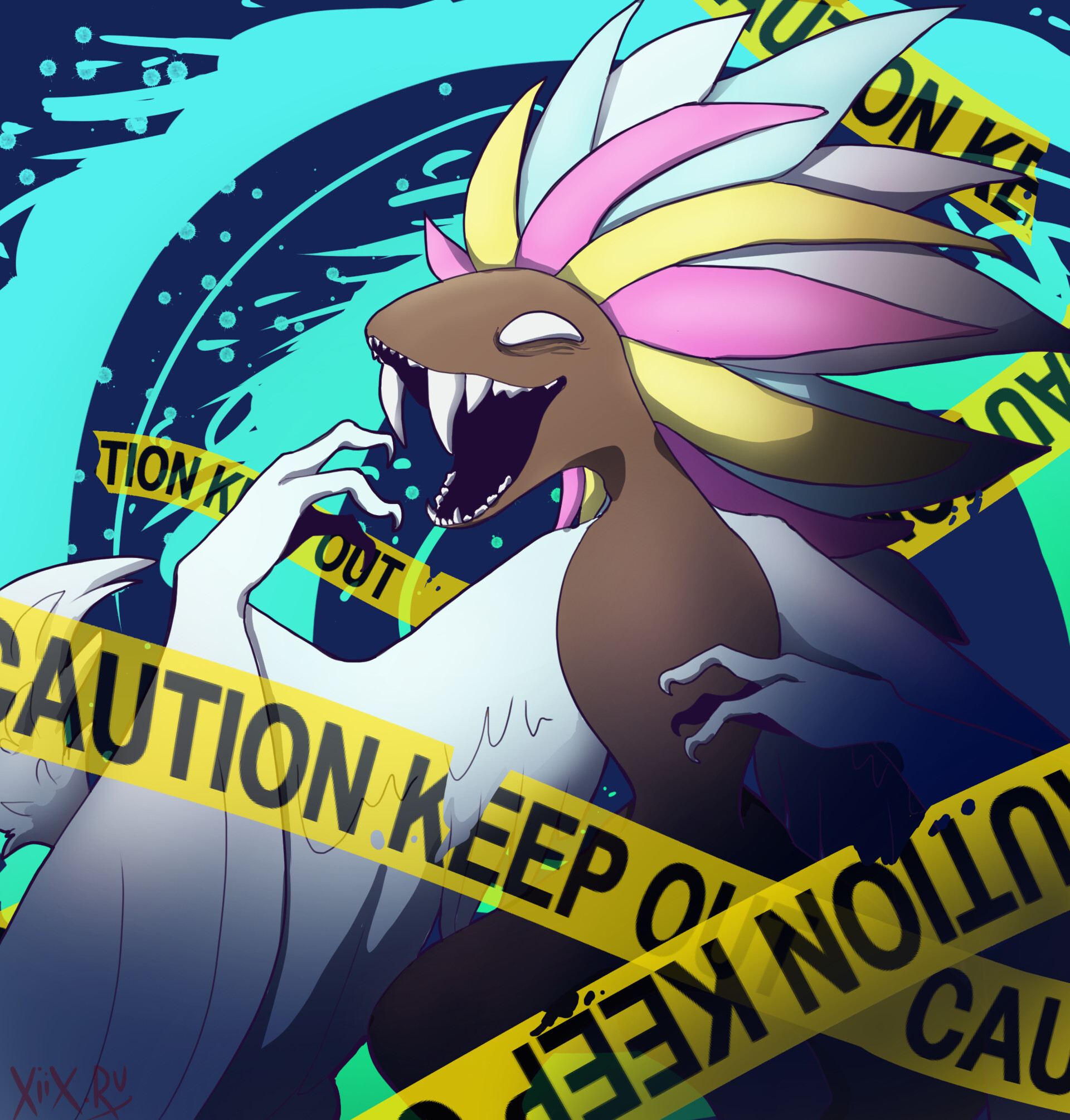 ArtStation - Nothing Can Stop This Monster!