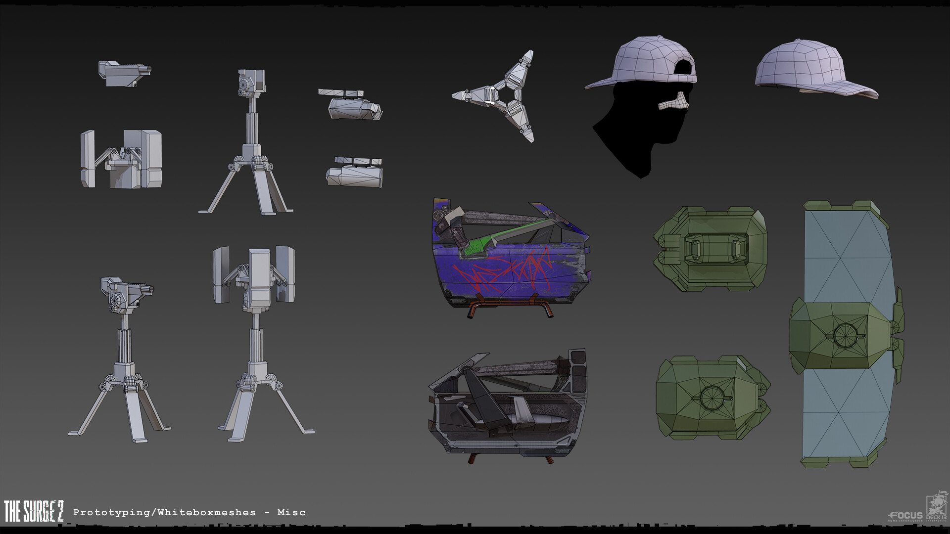 Stefan Hamann - The Surge 2 - Gear Prototypes/Whiteboxes