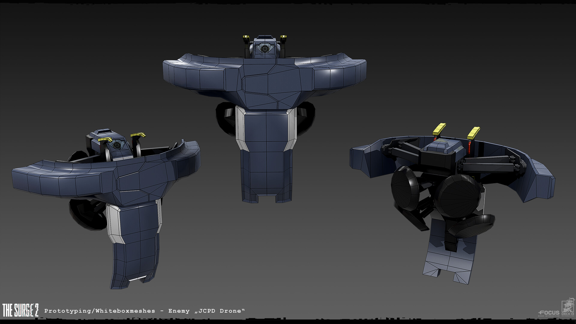 Stefan Hamann - The Surge 2 - Characters Prototypes/Whiteboxes