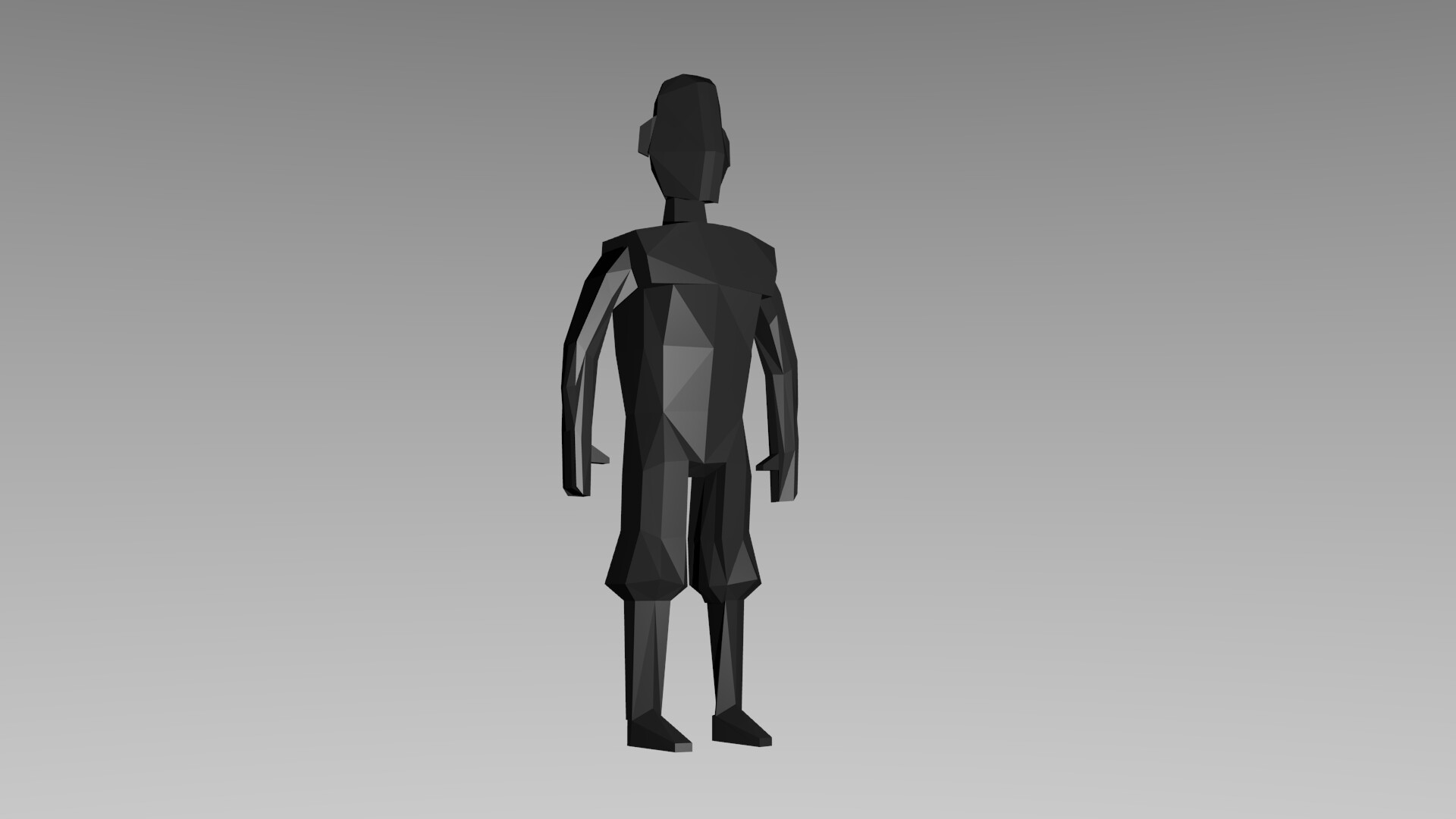 ArtStation - Low Poly Man