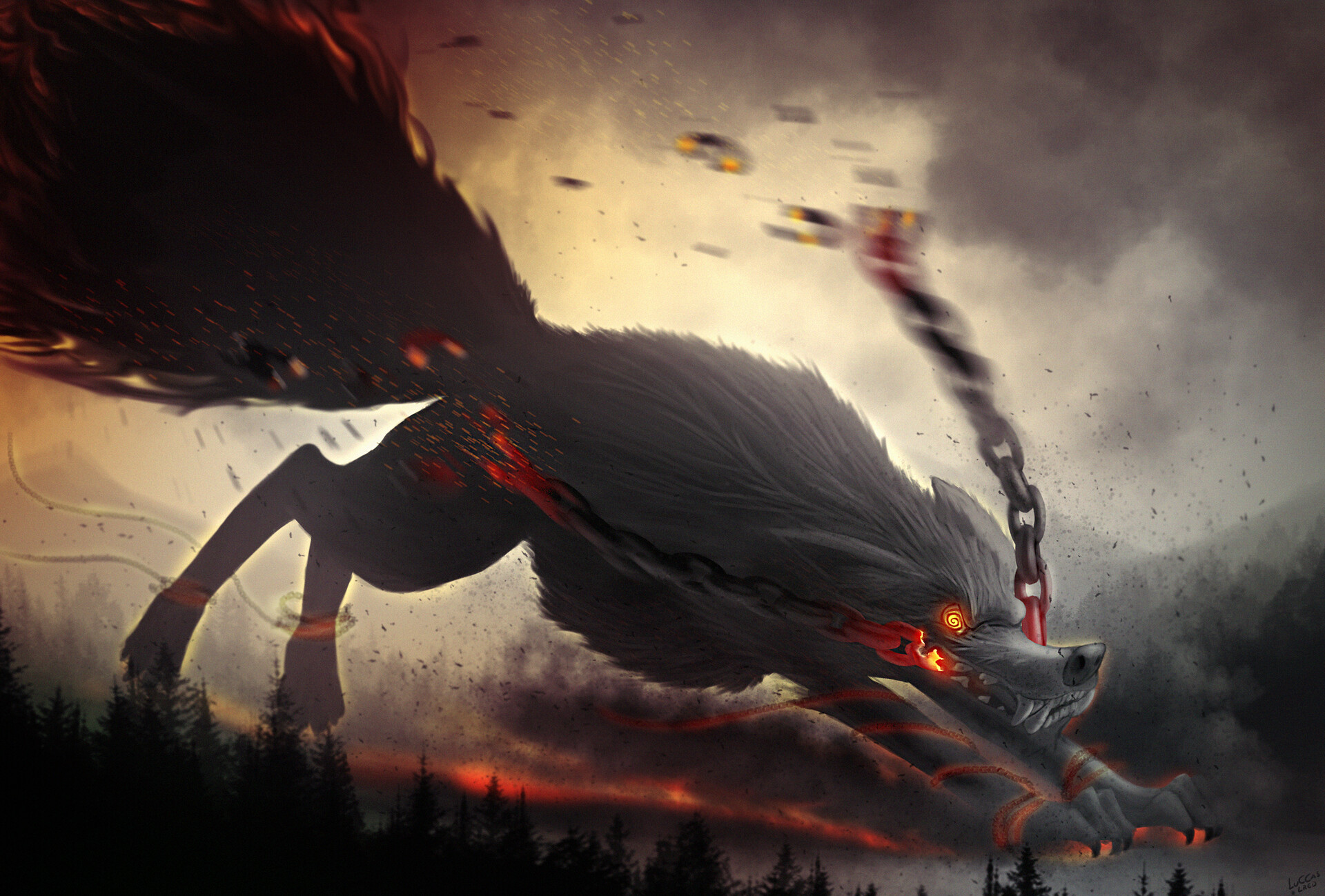 ArtStation - Fenrir - Character Design Challenge