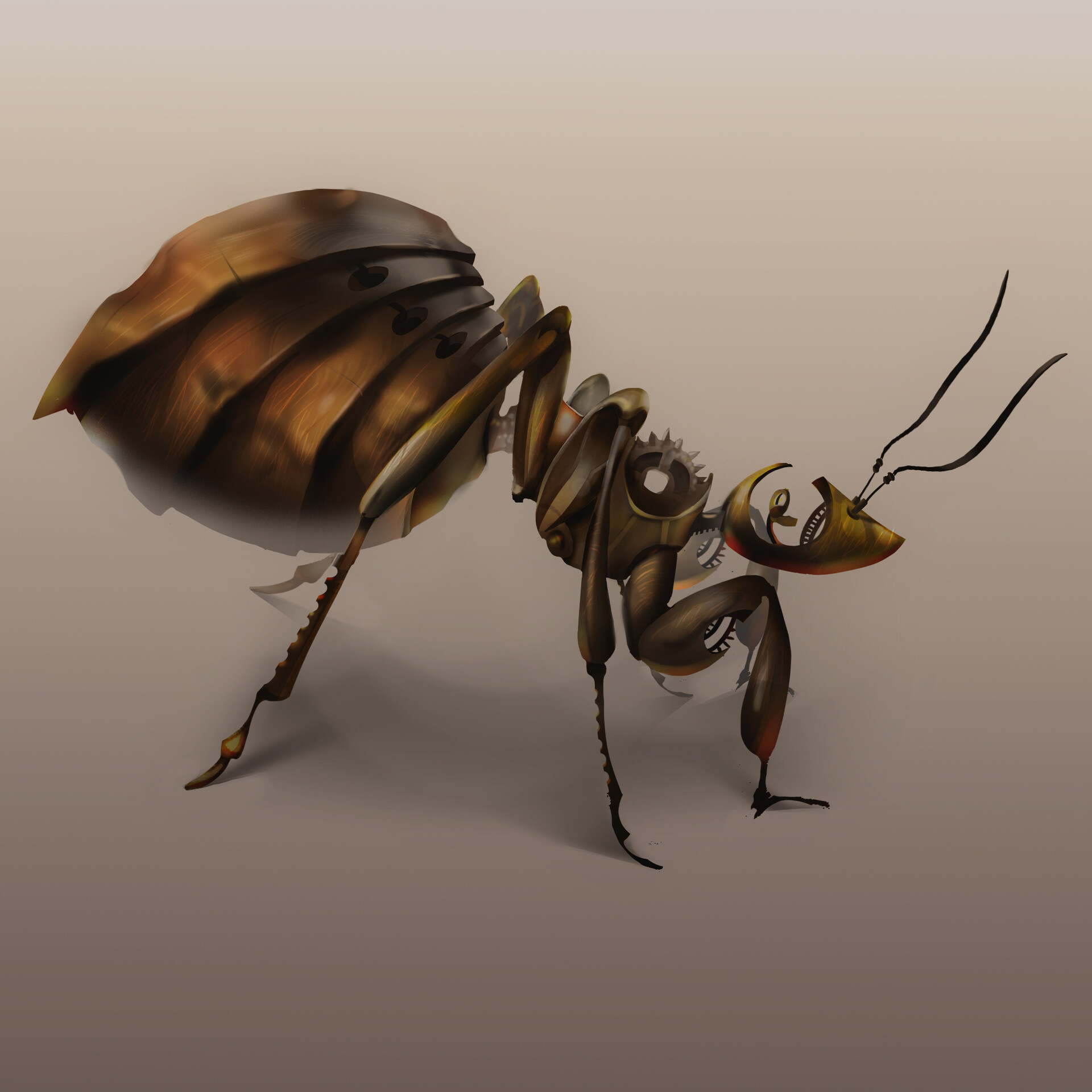 ArtStation - Mechanical ant