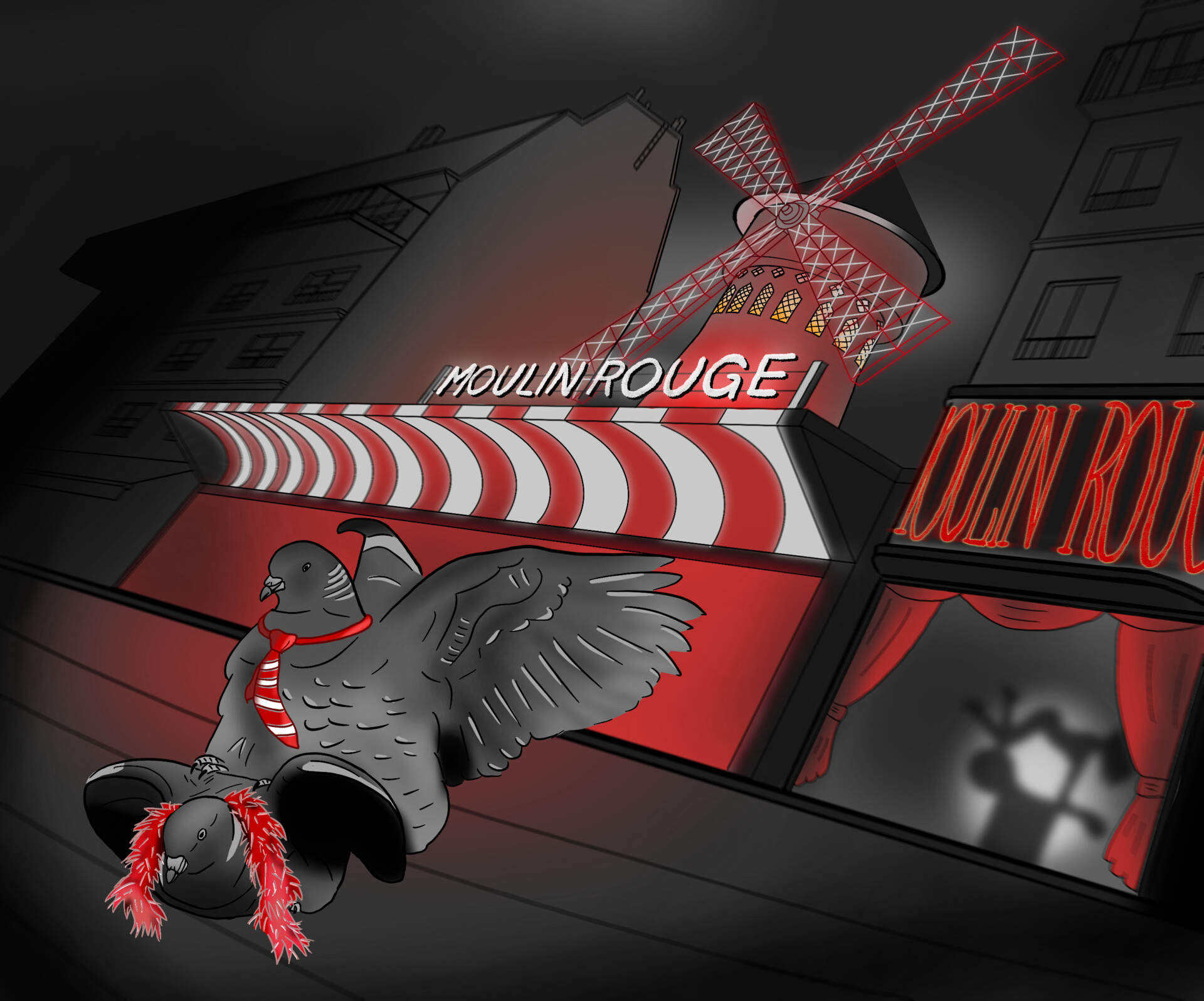 ArtStation - Moulin Rouge