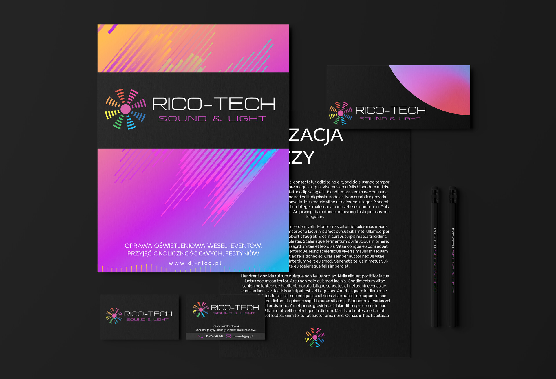 ArtStation - Corporate Identity - Rico Tech