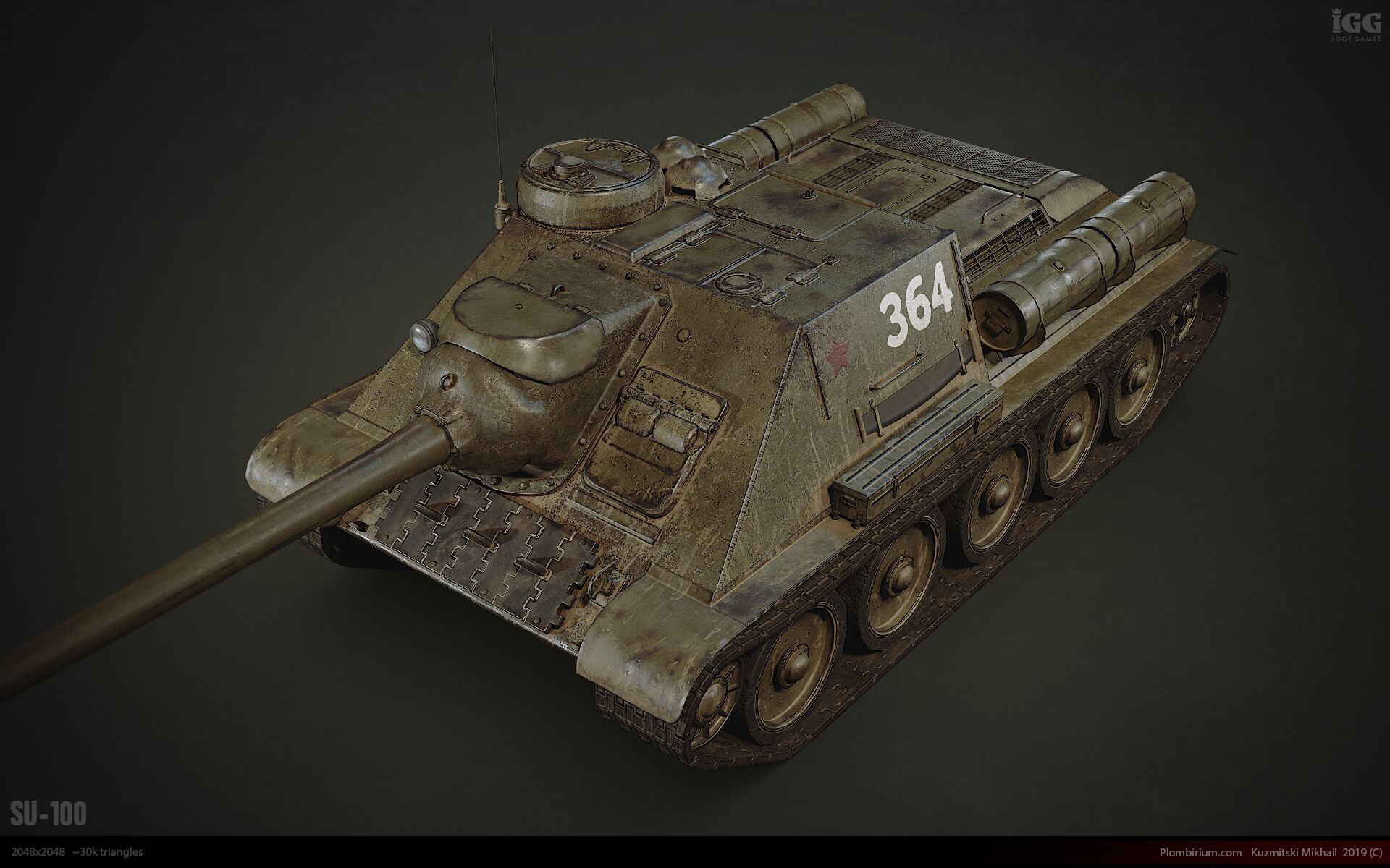 ArtStation - SU-100