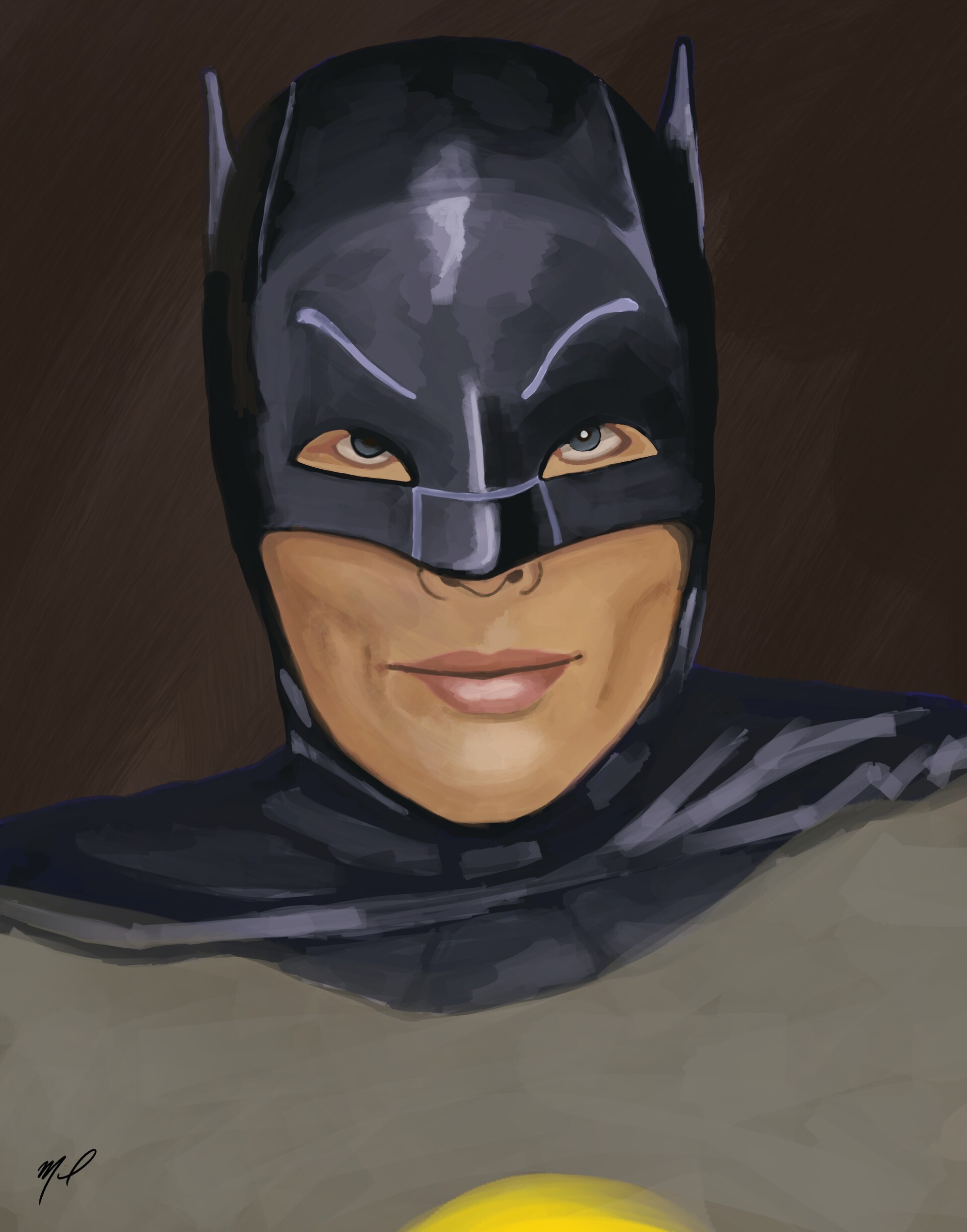 ArtStation - Adam West Batman