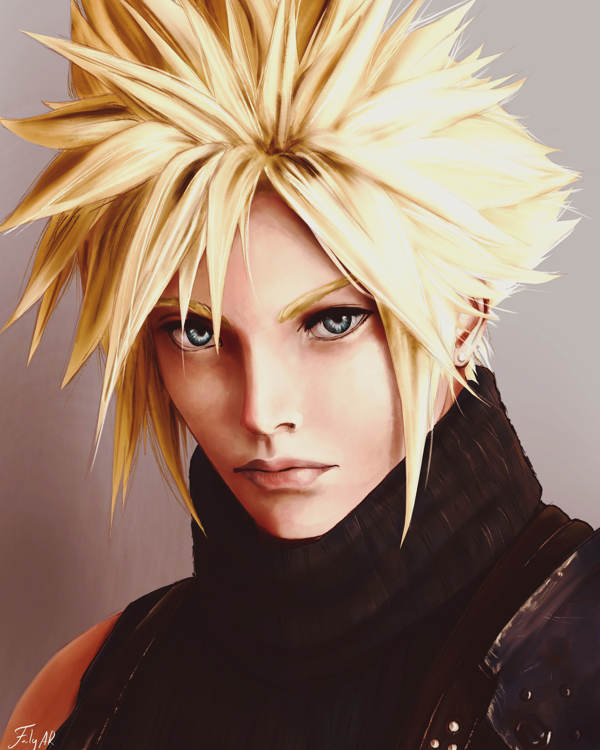 ArtStation - Cloud strife fanart