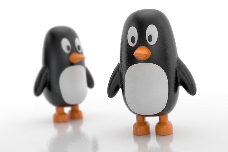 ArtStation - Tom the Penguin