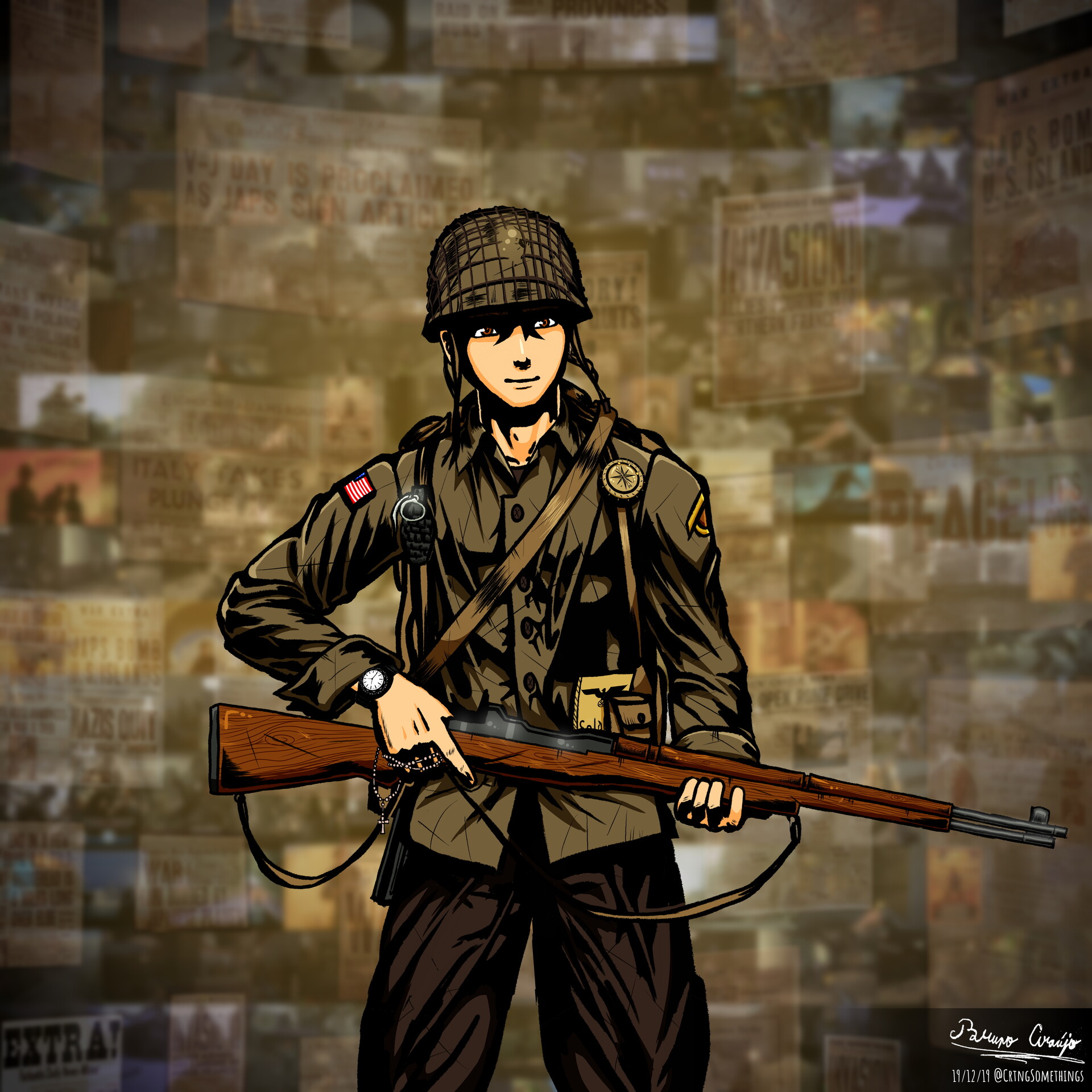 ArtStation - Mike Powel (MOHAA)