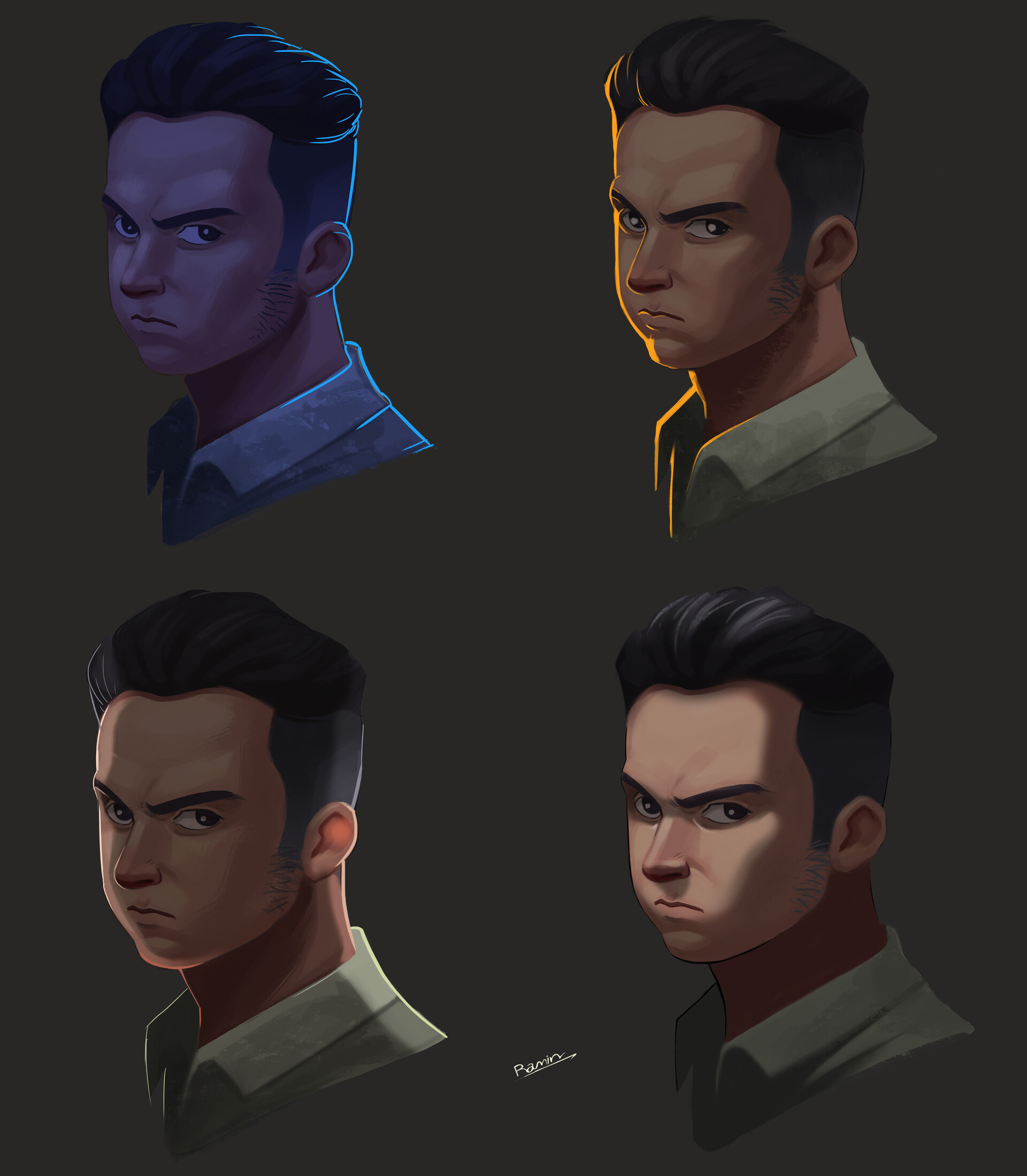 ArtStation - light and shadow