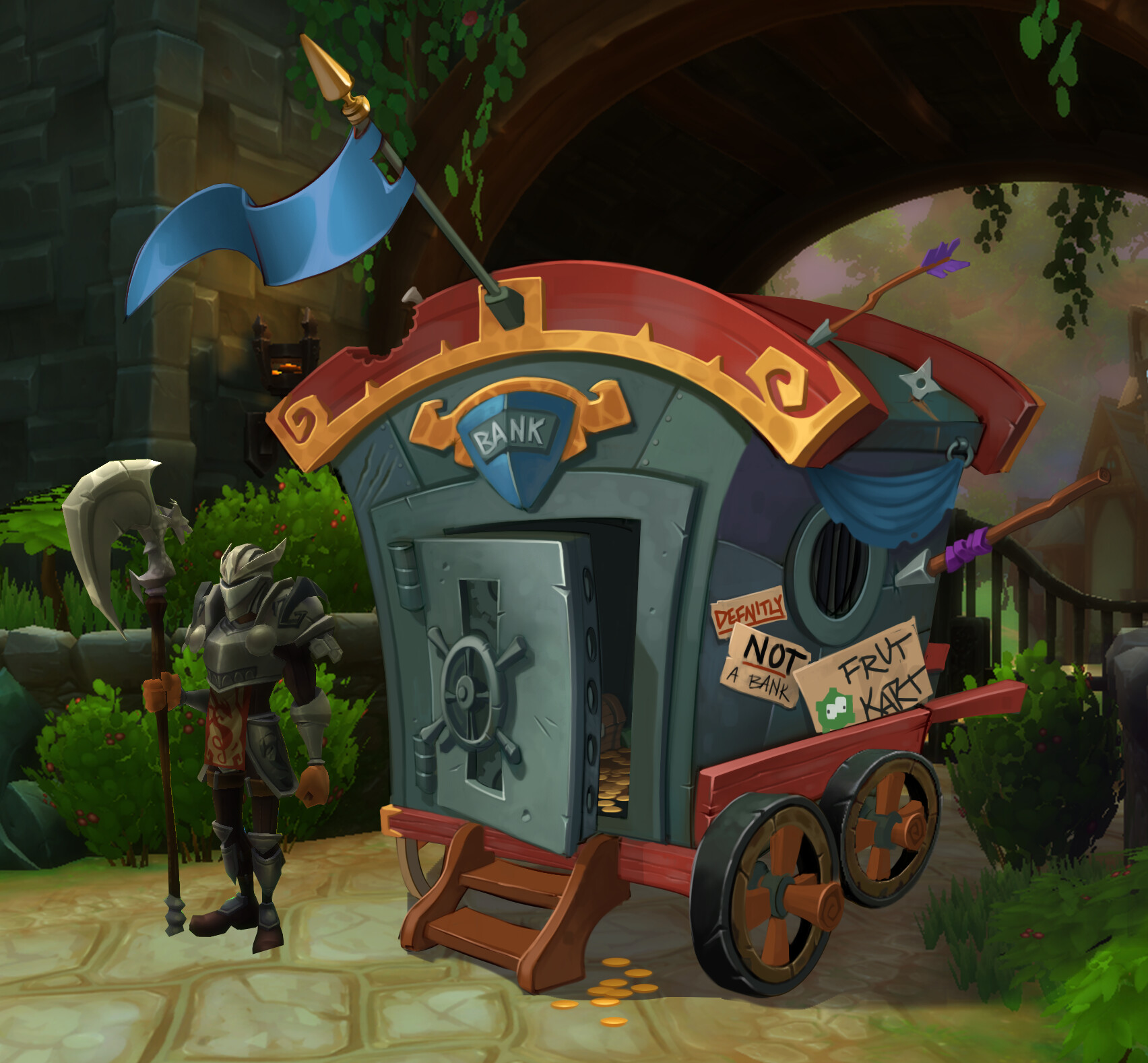 Michael Drake - DD2 Stash Vault Cart