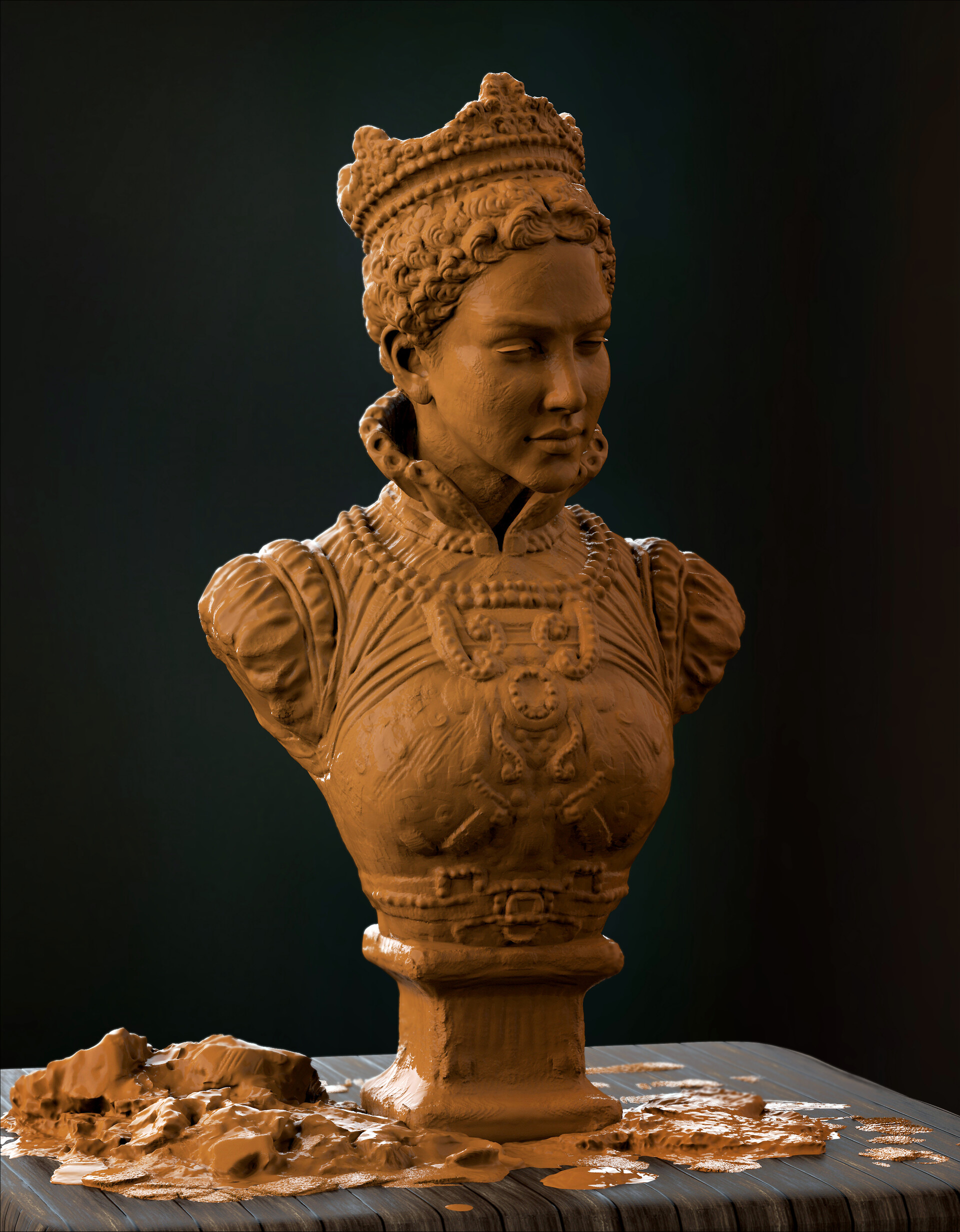 ArtStation - clay sculpt