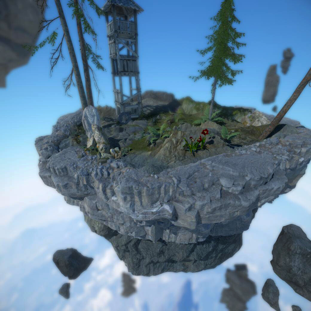 ArtStation - Flying Island