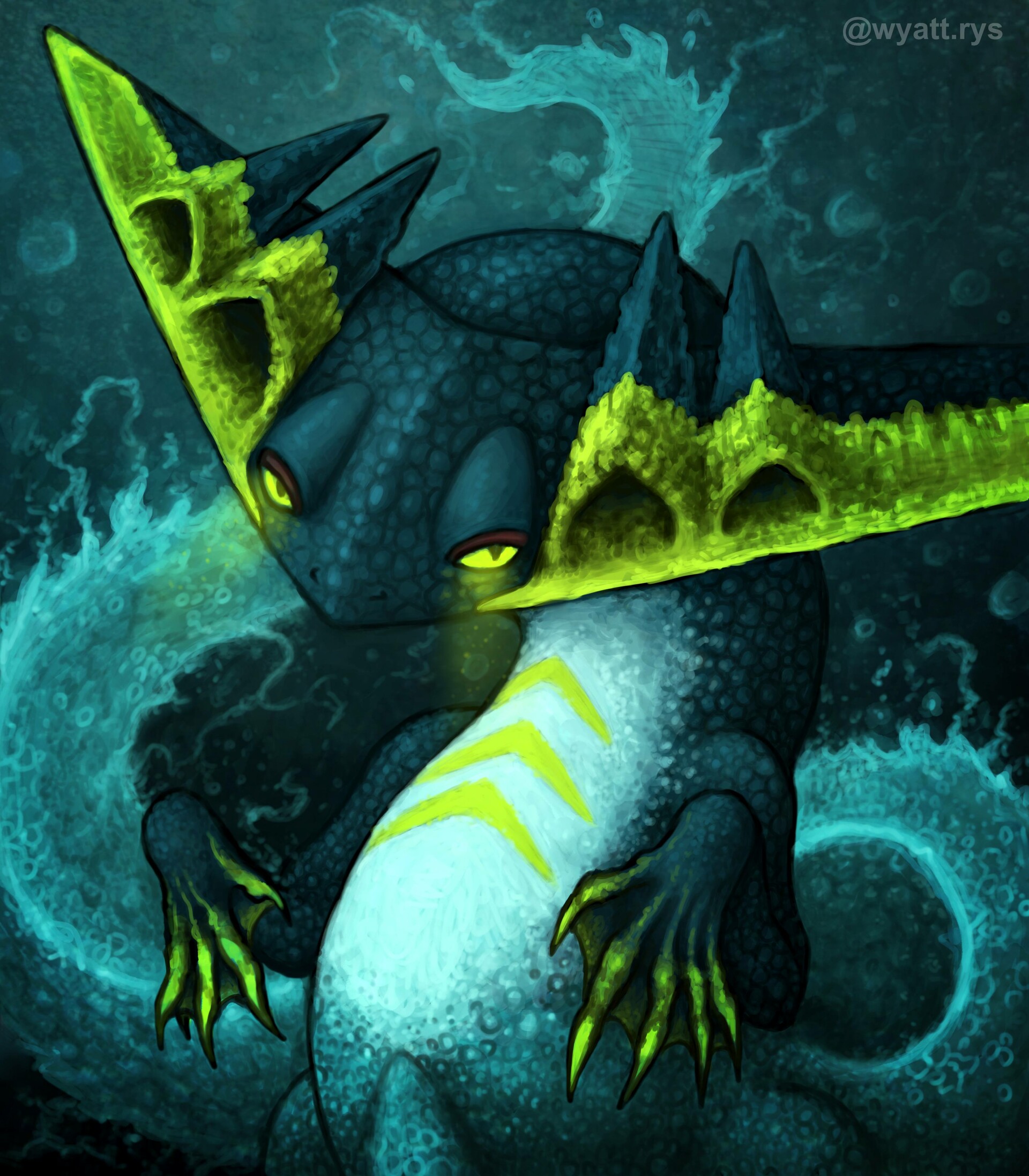 ArtStation - Shiny Dragapult