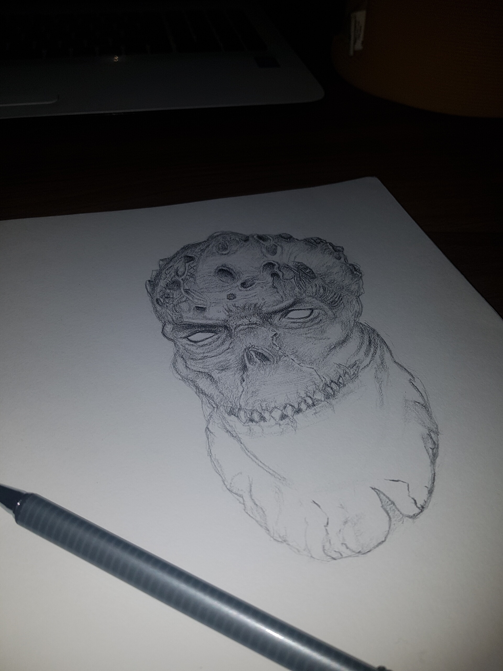 ArtStation - Creature drawing practice.