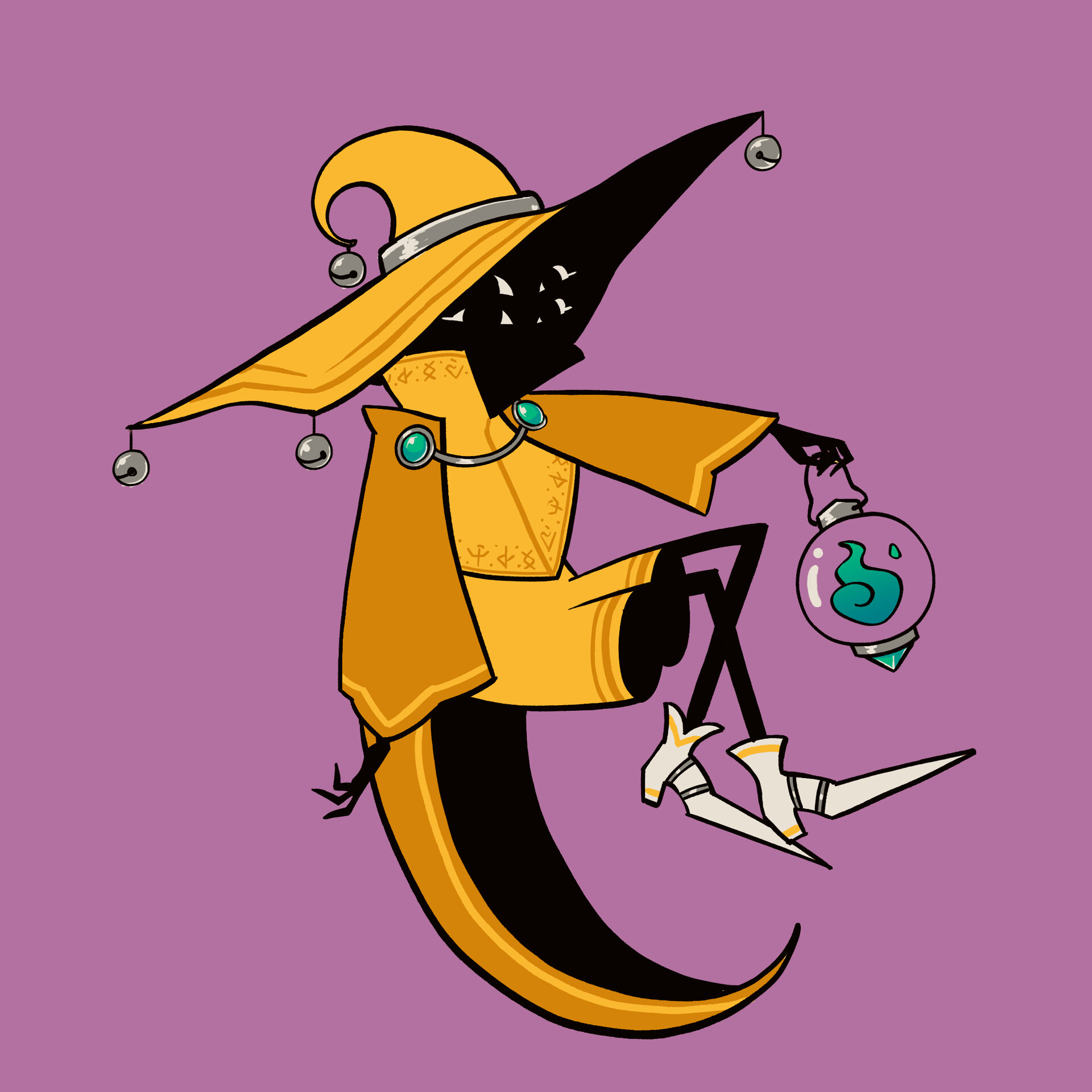 ArtStation - Yellow Mage - Concept