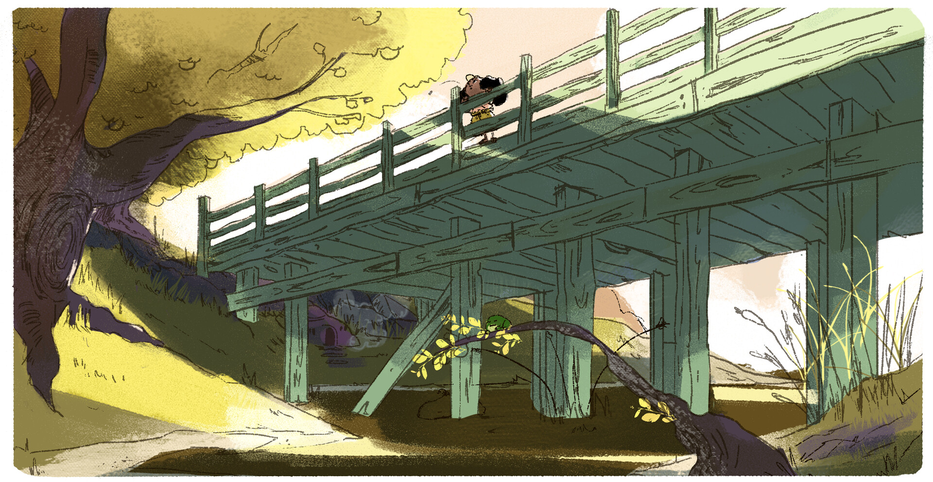 ArtStation - Bee village